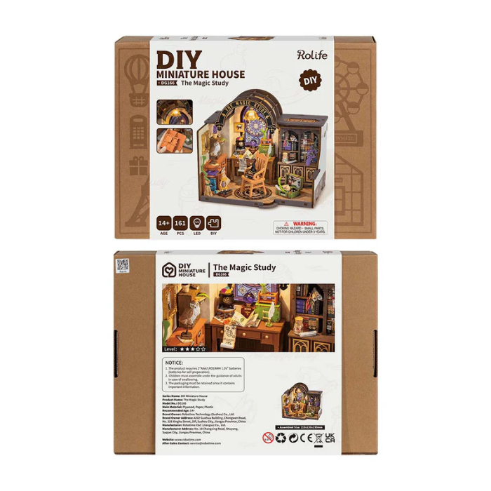Rolife The Magic Study DIY Miniature House | Mind Games Canada