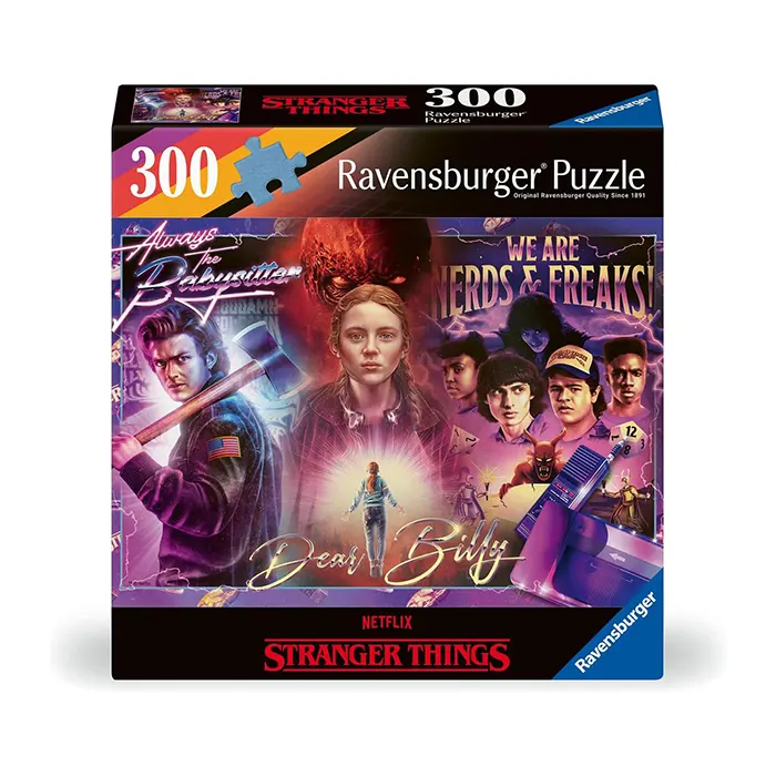 Ravensburger Stranger Things 300 Piece Jigsaw Puzzle | Mind Games Canada