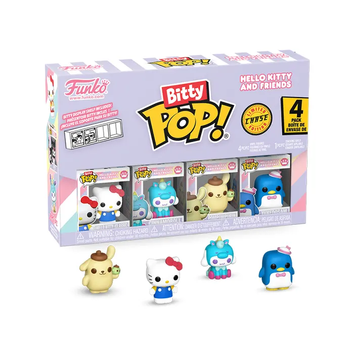 Funko Bitty Pop! Hello Kitty And Friends 4 Pack Series 1 | Mind Games ...