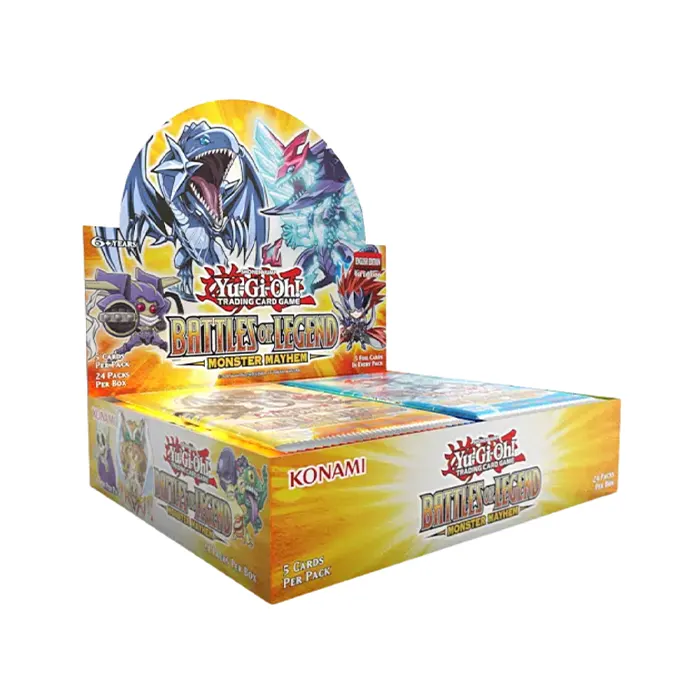 Yu-Gi-Oh CCG Booster Box Battles Of Legend Monster Mayhem | Mind Games Canada