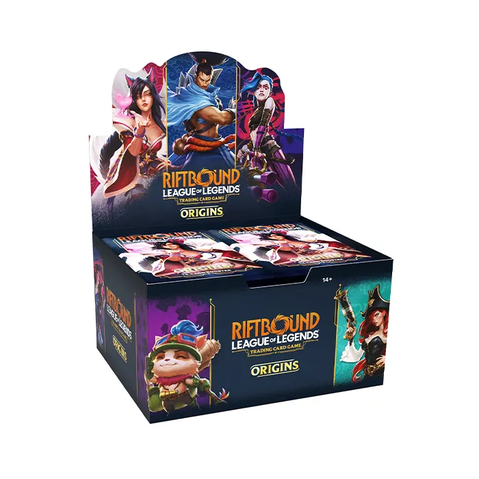 Riftbound League Of Legends TCG Origins Booster Display | Mind Games Canada