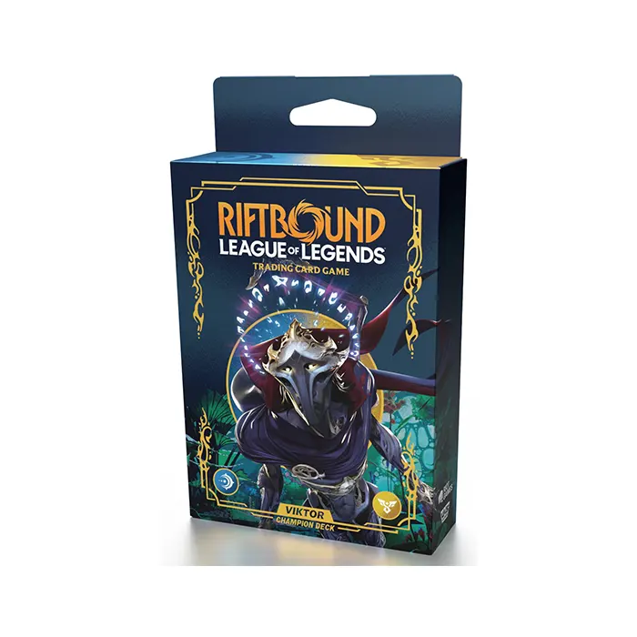 Riftbound League Of Legends TCG Origins Champion Deck Viktor (Single Pack) | Mind Games Canada