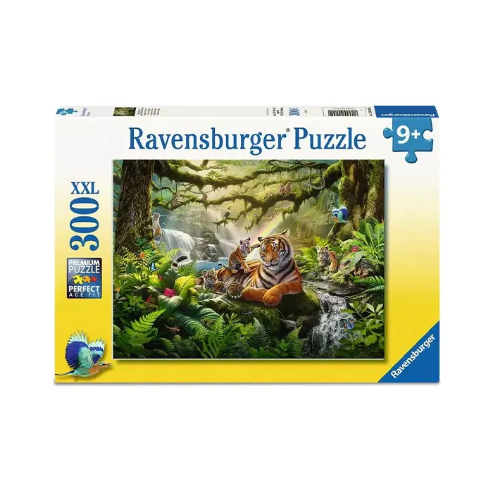 Ravensburger Jungle Wildlife Wonders 300 XXL Piece Jigsaw Puzzle | Mind ...
