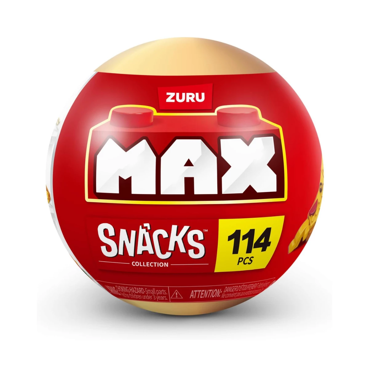 MAX Premium Bricks Snacks 15-Piece Buildable Mini Snack Set | Mind ...