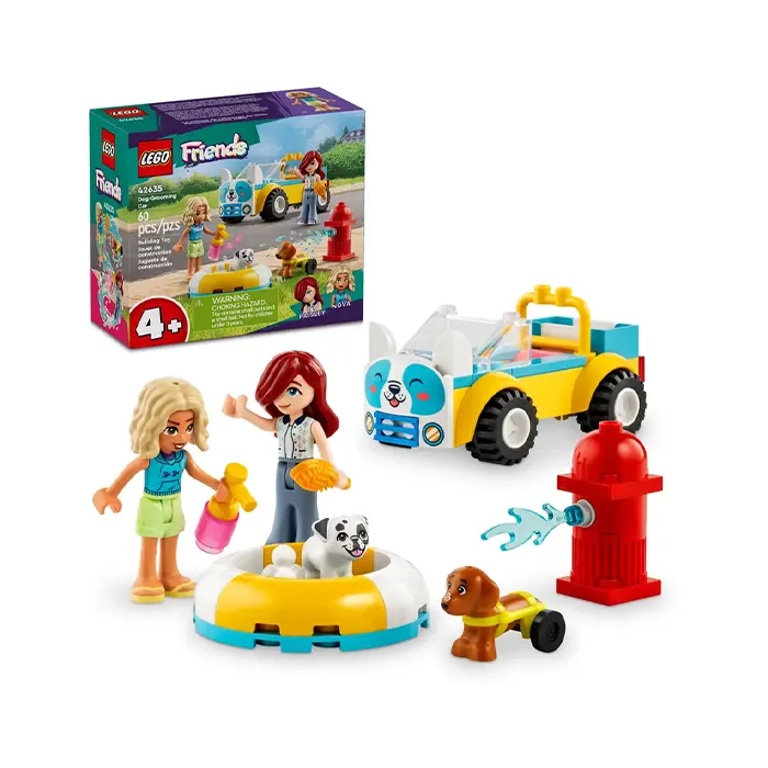 LEGO Friends Dog Grooming Car 60 Pieces Mind Games US
