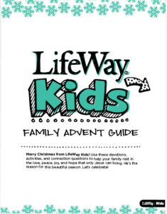 Family Advent Guide - Kids Ministry