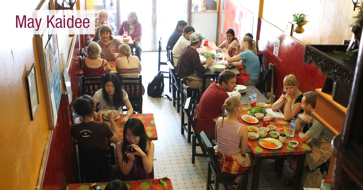 May Kaidee Restaurants - Thai Vegan Food - NYC, Bangkok, Chiang Mai