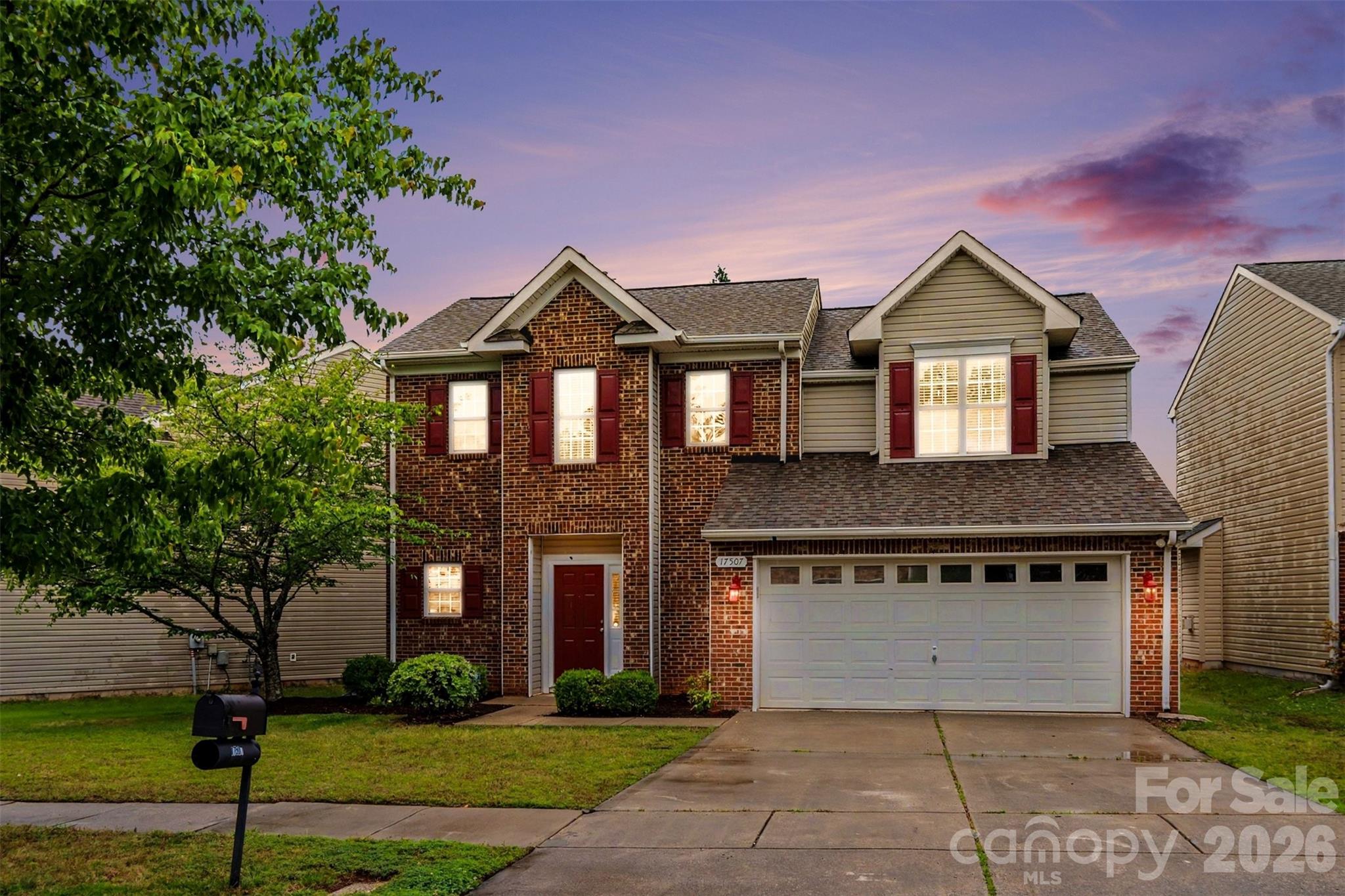 Exterior of 17507 Westmill Lane, Charlotte, NC