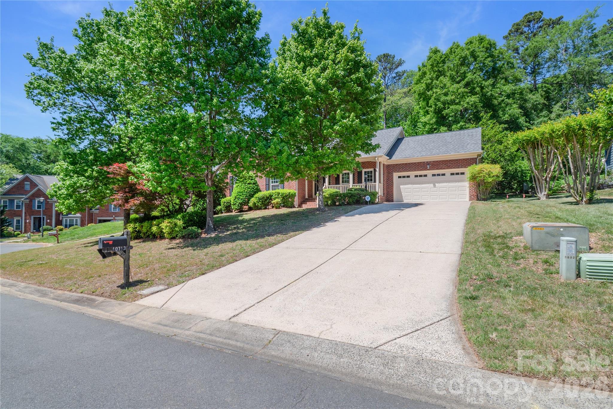 Exterior of 10713 Ridge Acres Road, Charlotte, NC