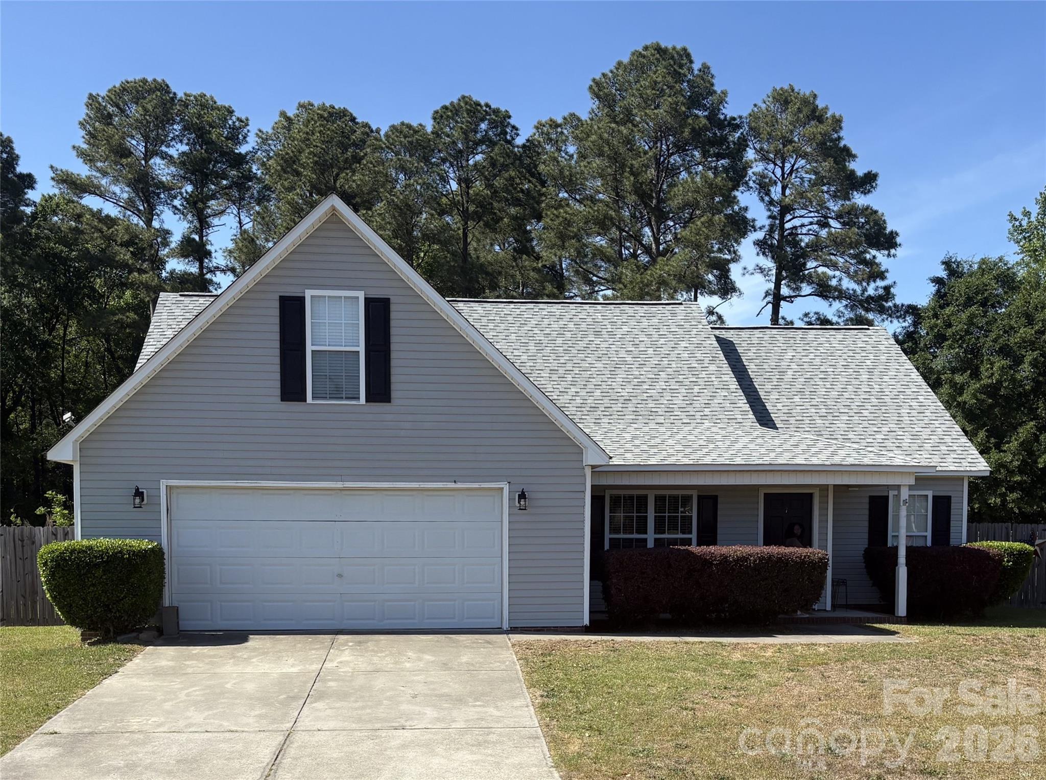 Exterior of 195 Moorea Drive, Raeford Township, NC