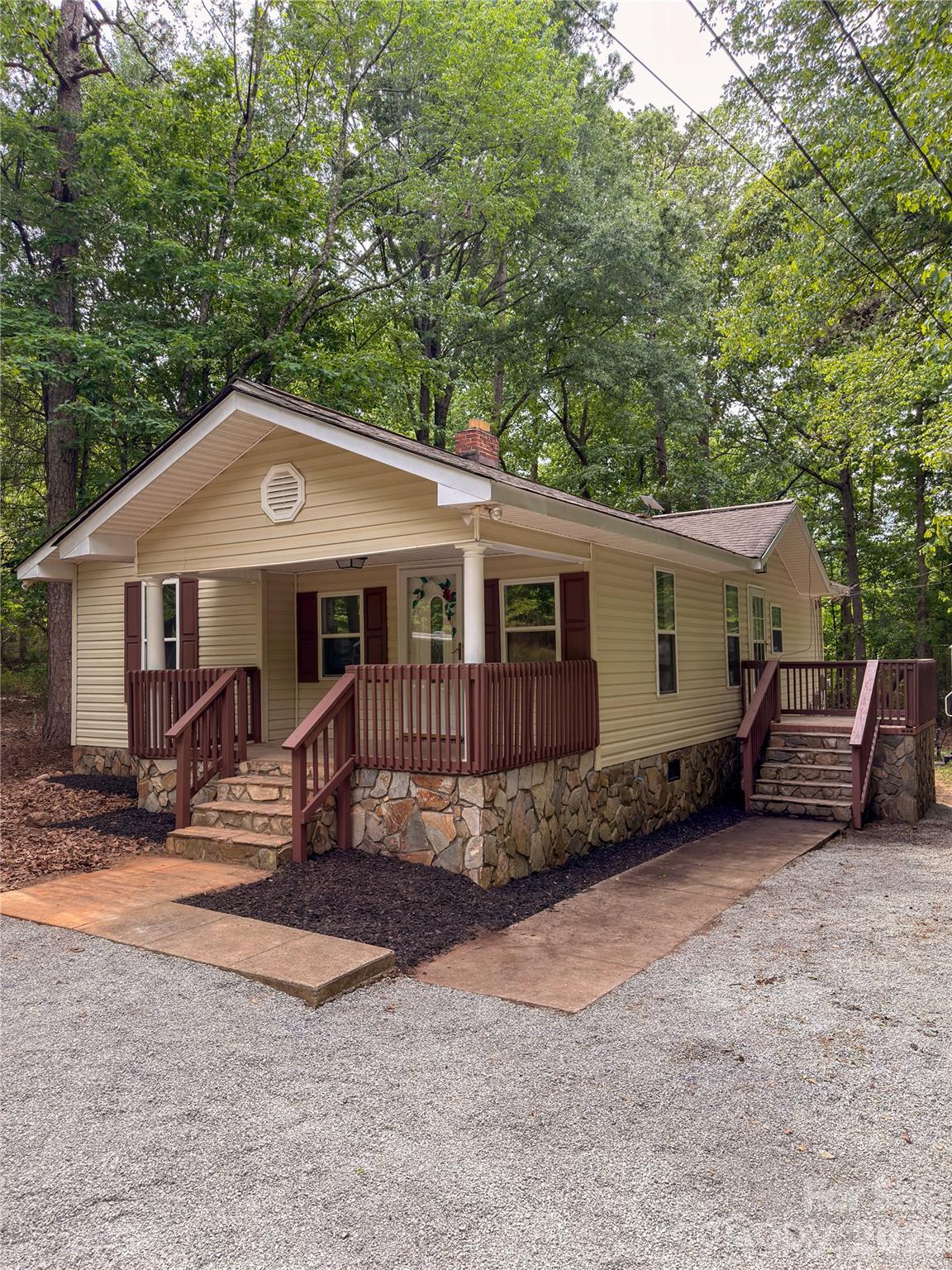 Exterior of 3910 Oakwood Circle, Iron Station, NC