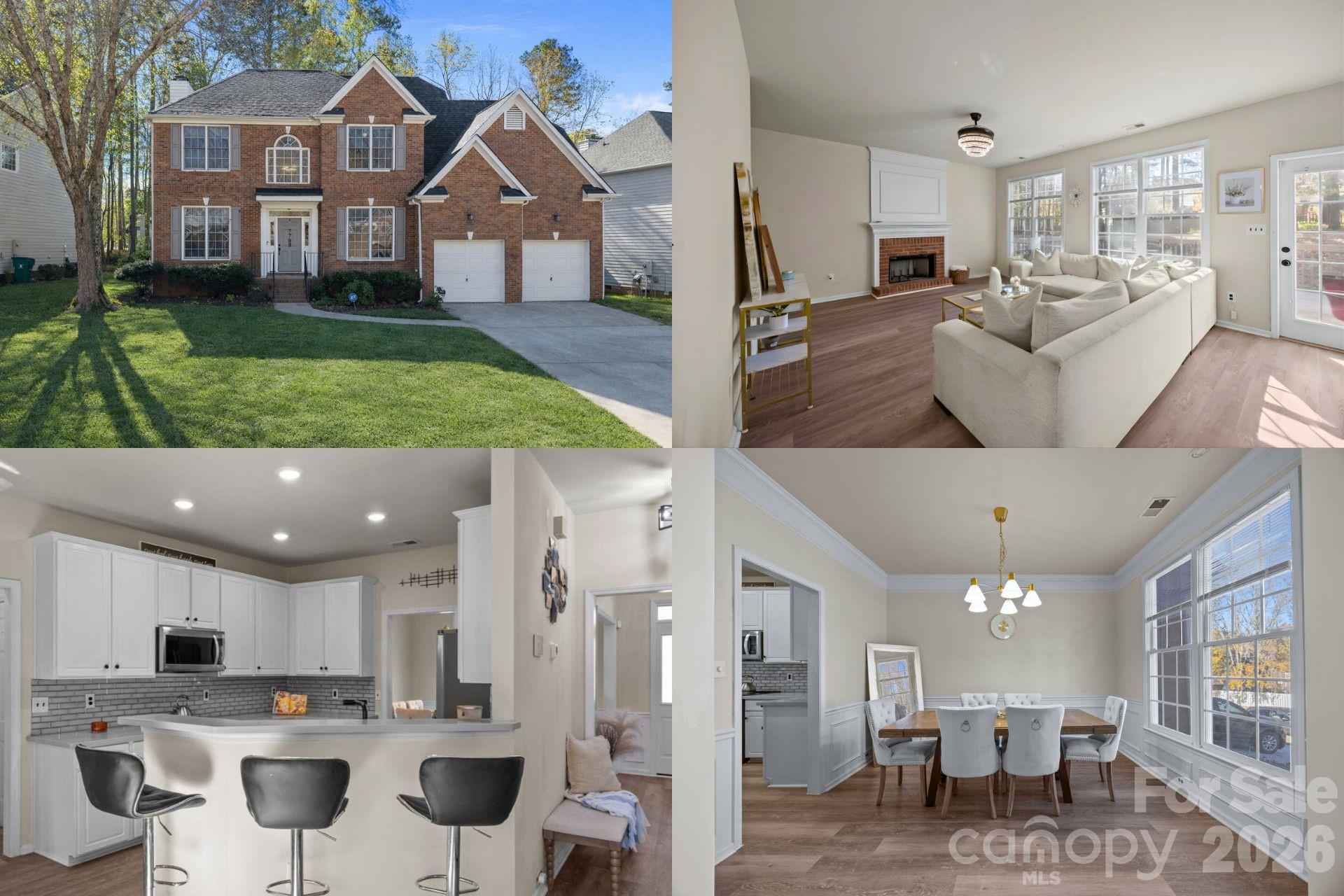 Home for sale at 7708 Harrington Woods Road, Charlotte, NC — photo 1 of 35