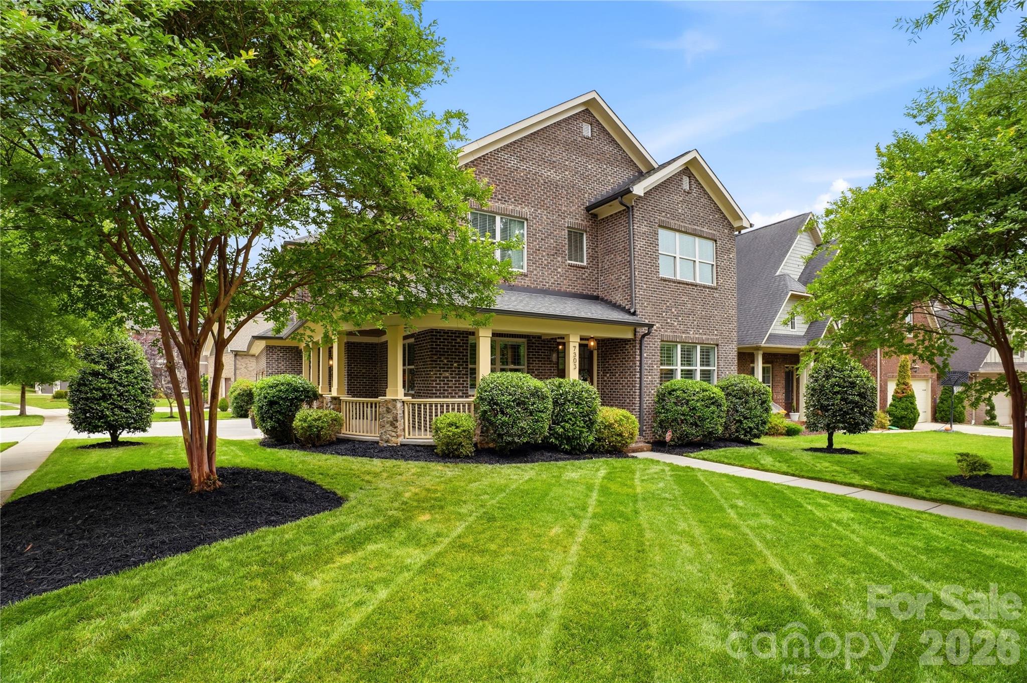 Home for sale at 7303 Sheffingdell Drive, Charlotte, NC — photo 1 of 46