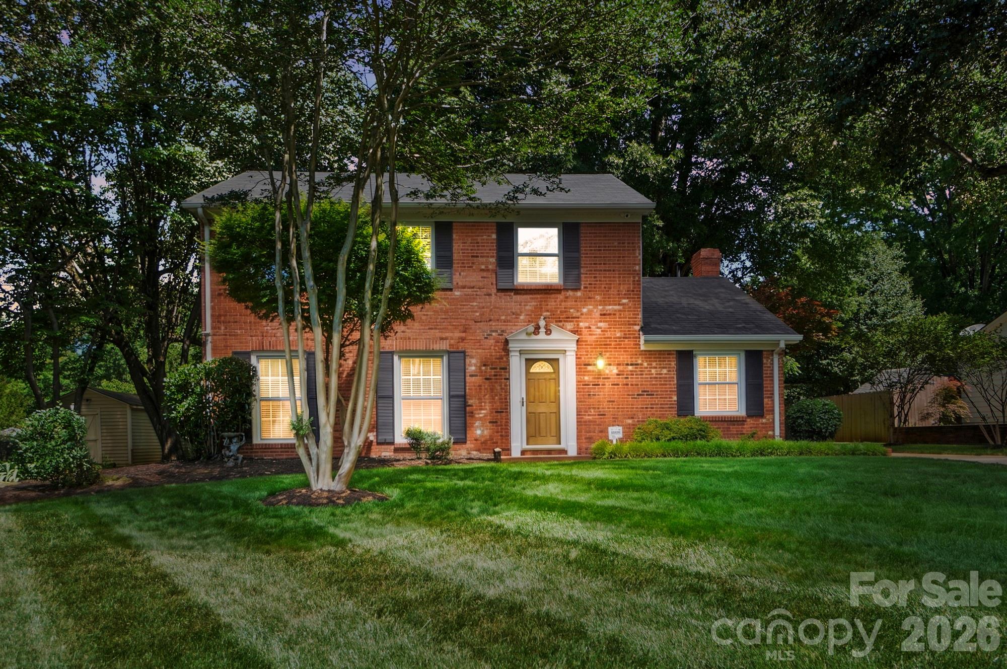 Exterior of 8616 Longbriar Drive, Charlotte, NC