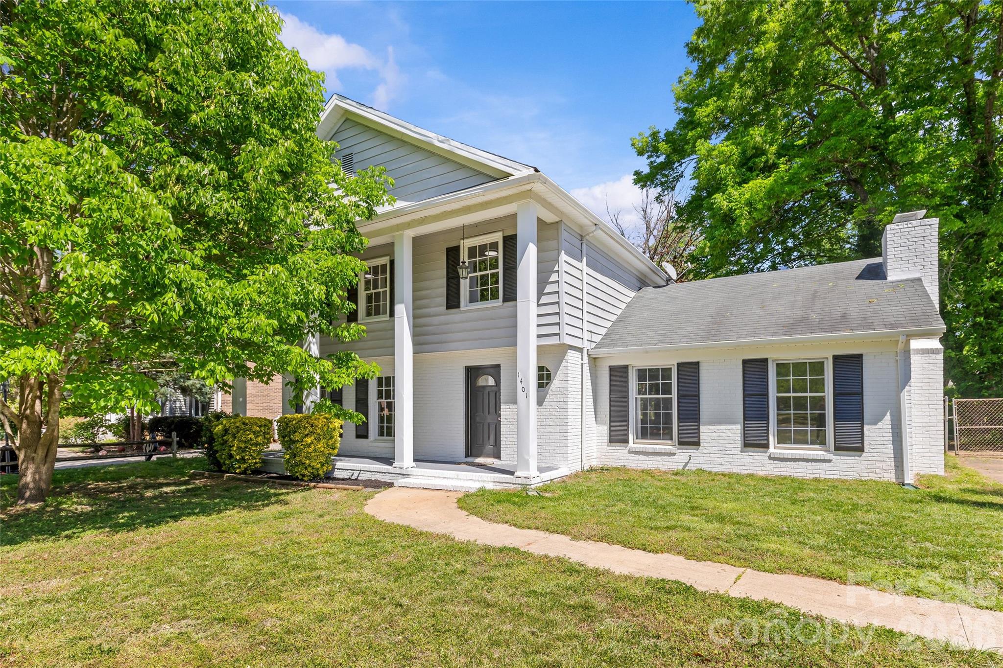 Exterior of 1401 Cedarwood Lane, Charlotte, NC