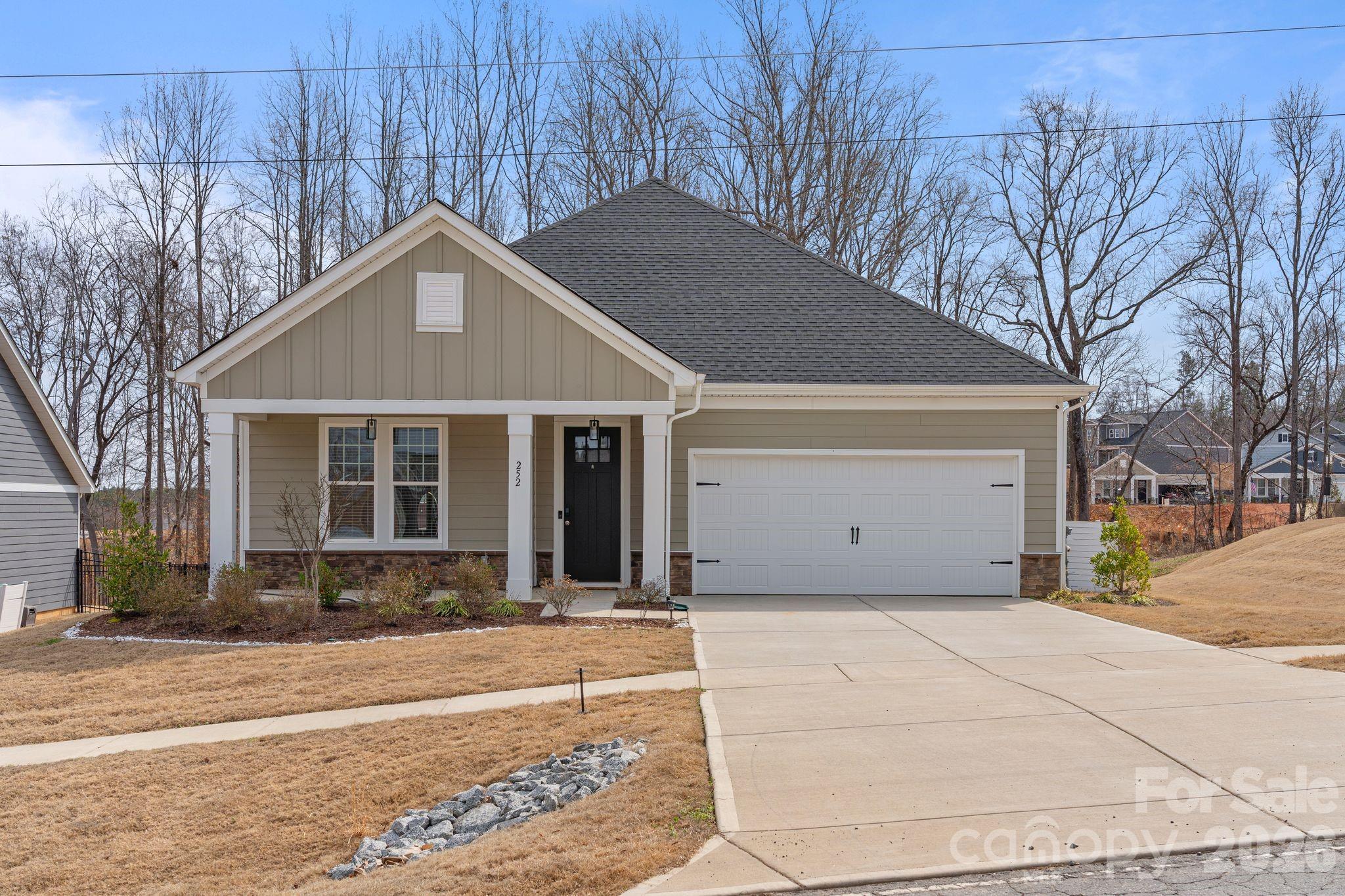Exterior of 252 Hamrick Road, Cramerton, NC