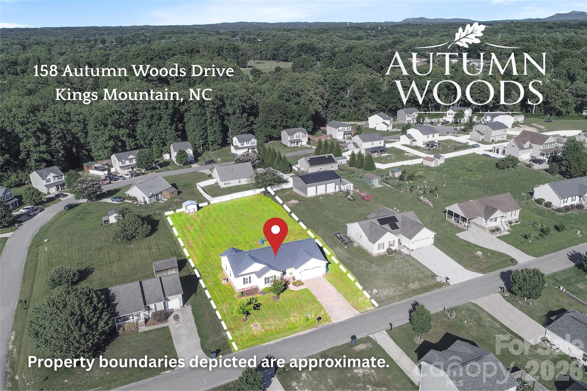 Home for sale at 158 Autumn Woods Drive, Kings Mountain, NC — photo 2 of 31