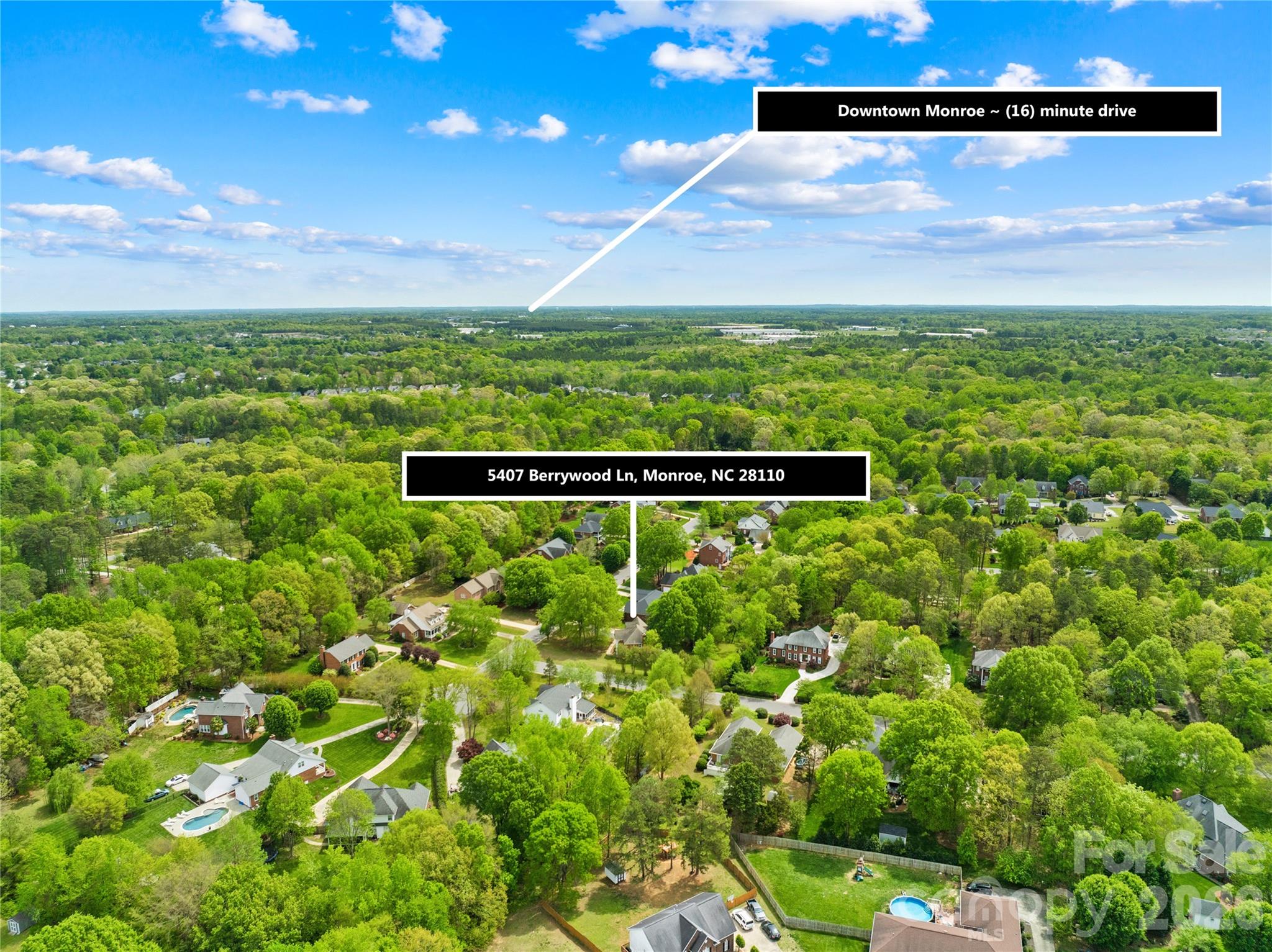 Photo 4 of 5407 Berrywood Lane, Monroe, NC