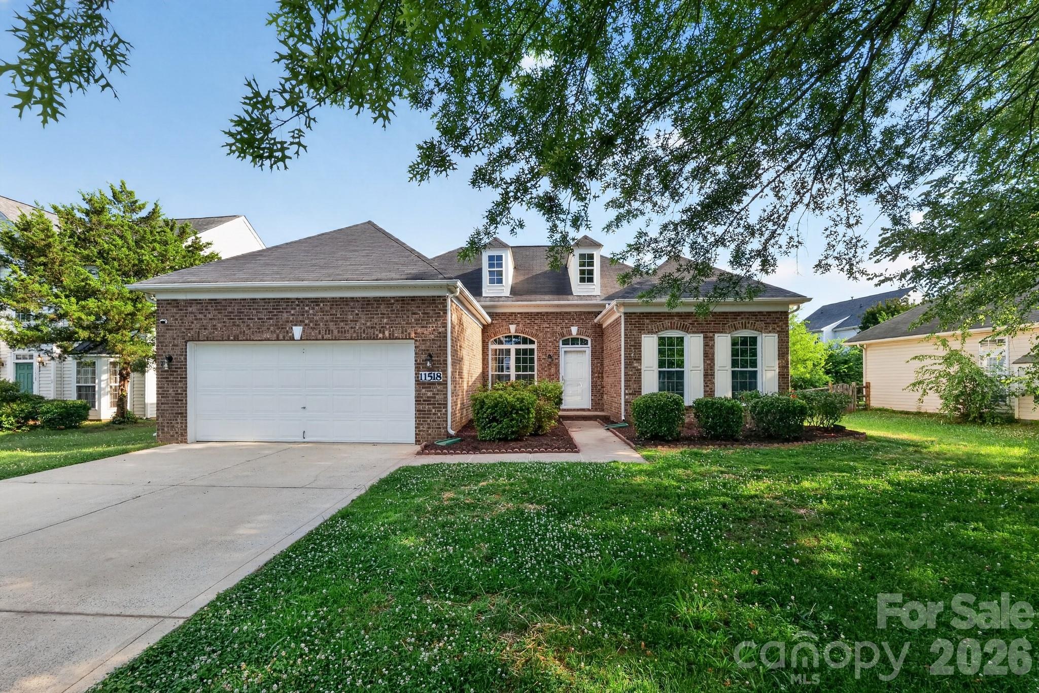 Home for sale at 11518 Planters Estates Drive, Charlotte, NC — photo 1 of 15