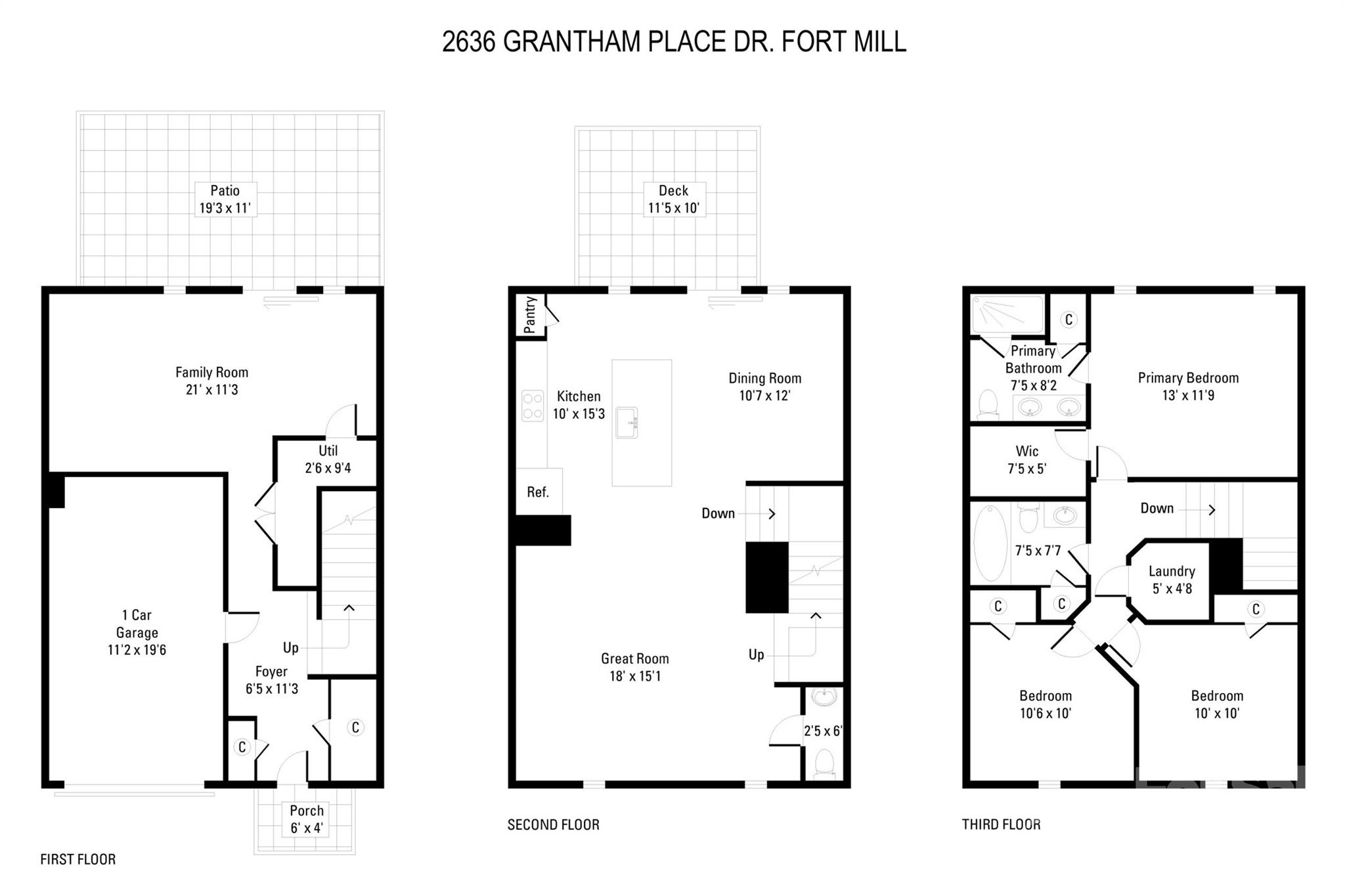 2636 Grantham Place Drive, Fort Mill, SC - photo 42 of 43