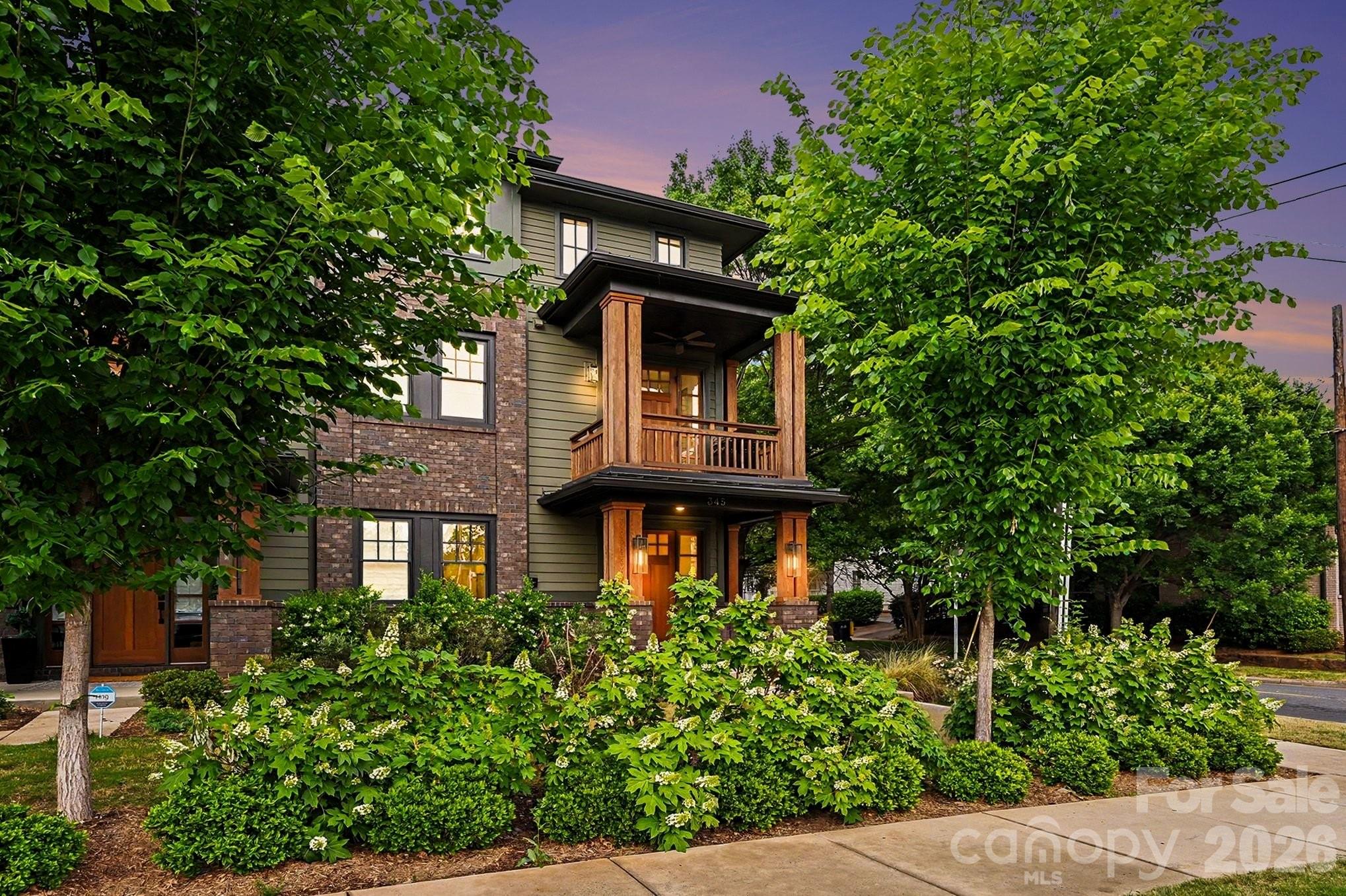 Exterior of 345 East Boulevard, Charlotte, NC