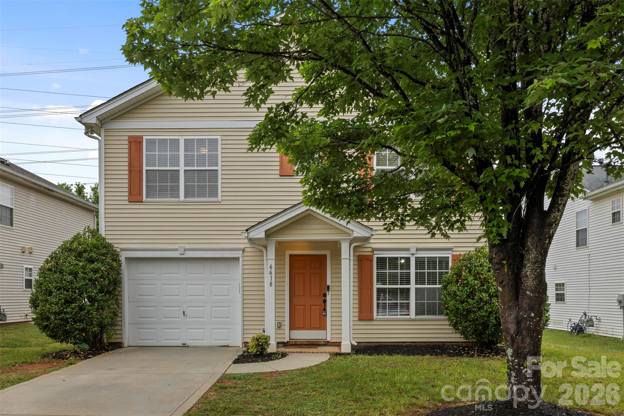 Exterior of 6618 Wicked Oak Lane, Charlotte, NC
