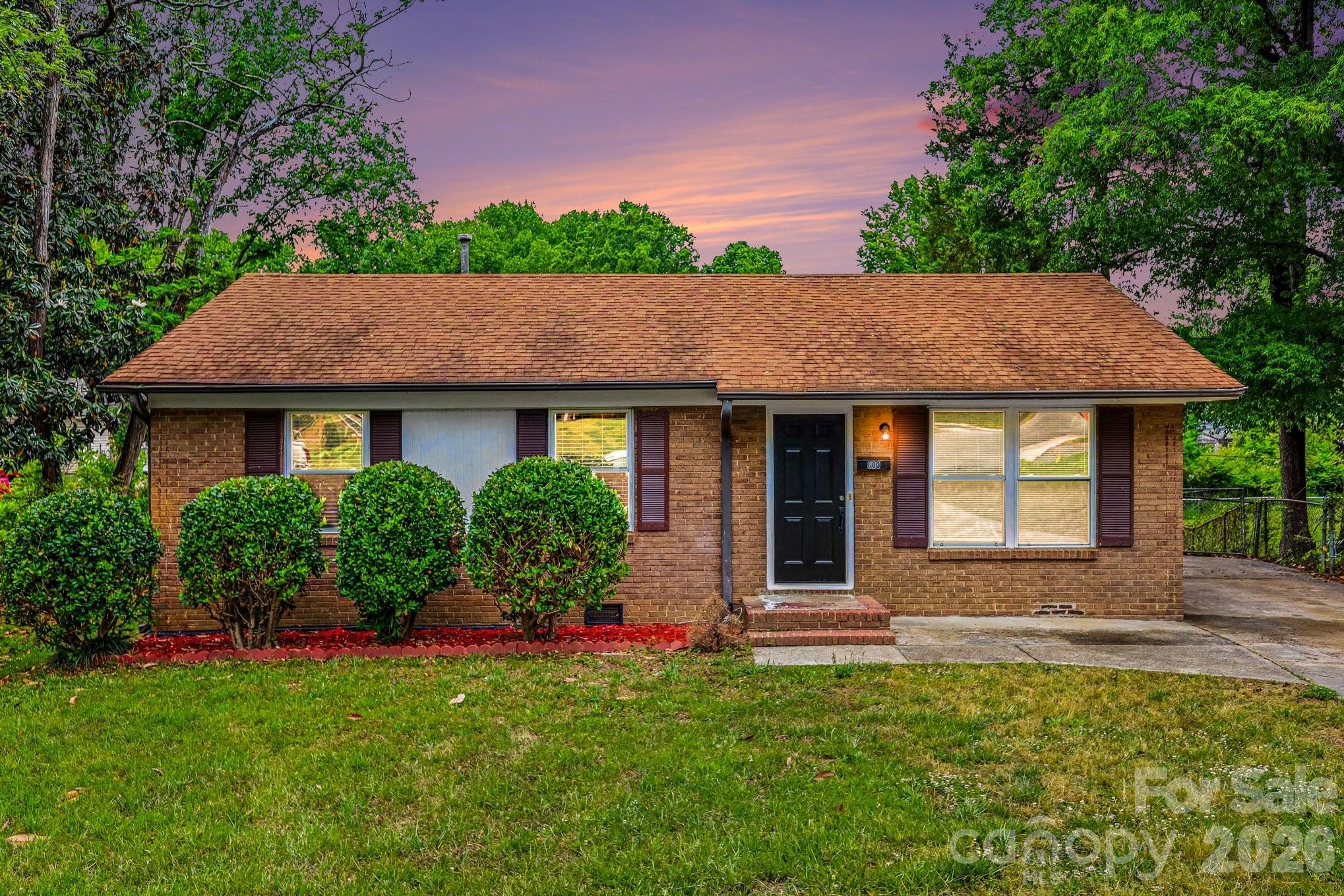 Exterior of 603 Dobson Drive, Charlotte, NC