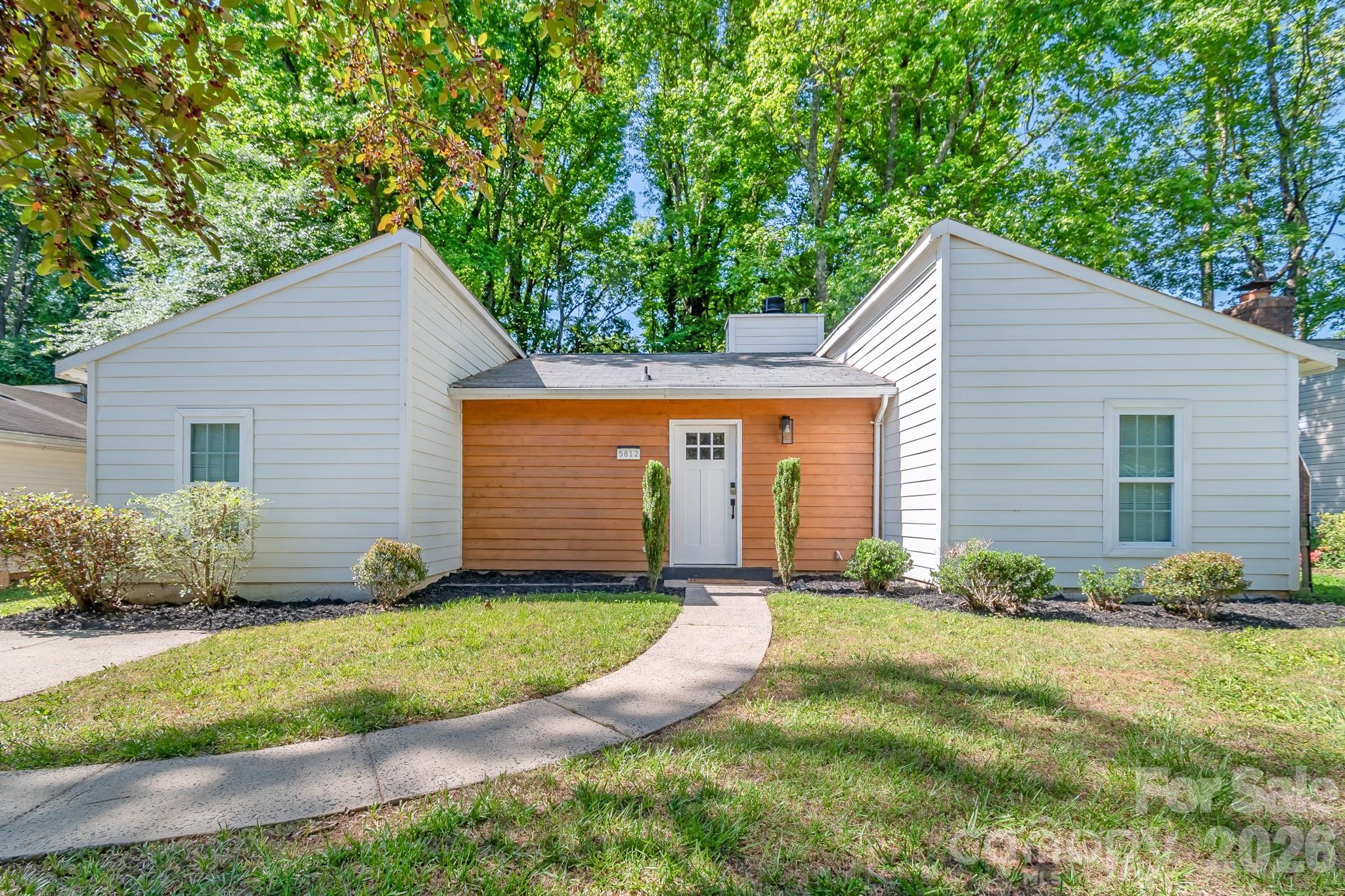 Exterior of 5812 Rock Hollow Drive, Charlotte, NC