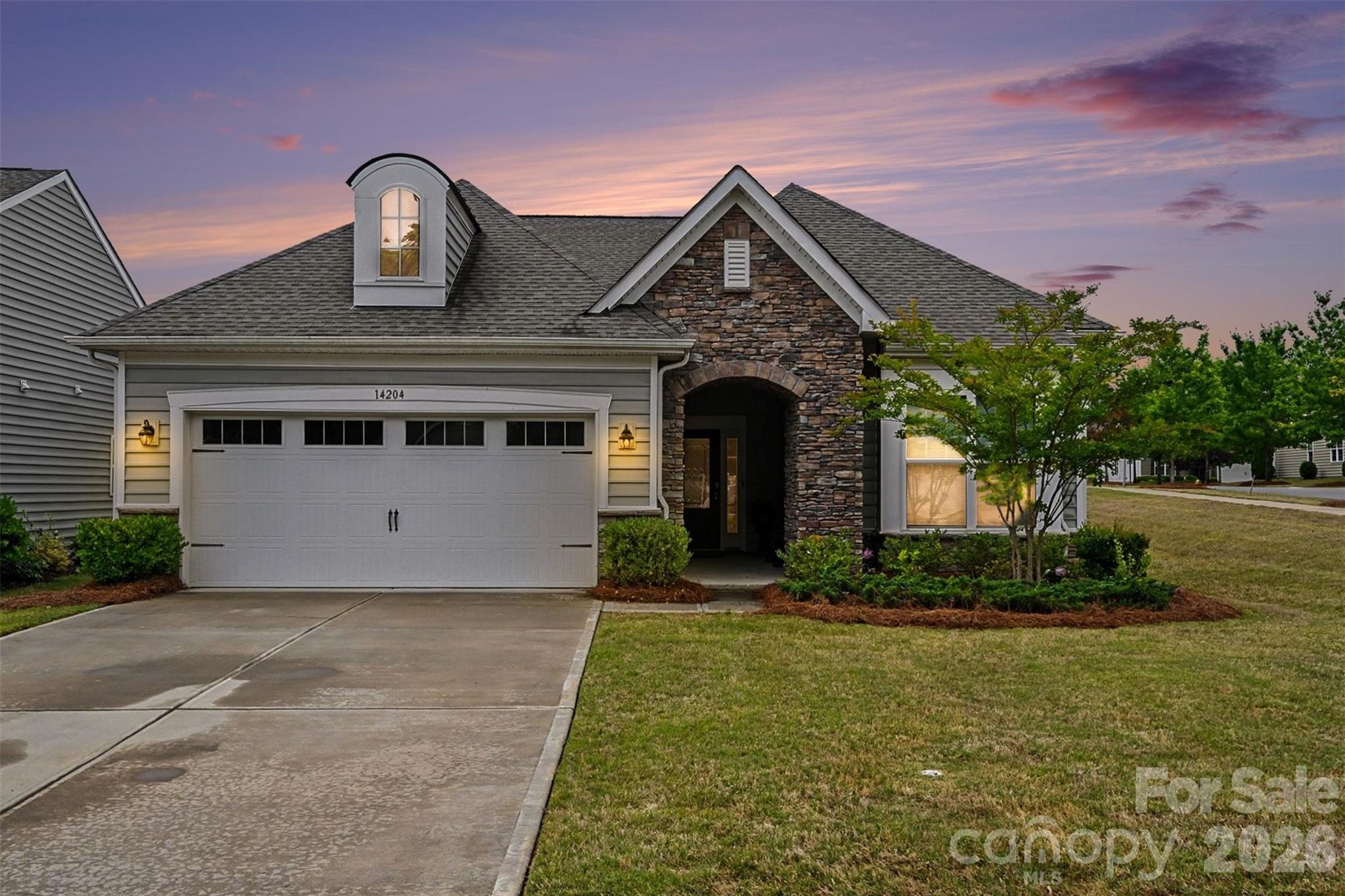 Exterior of 14204 Southbridge Forest Drive, Charlotte, NC