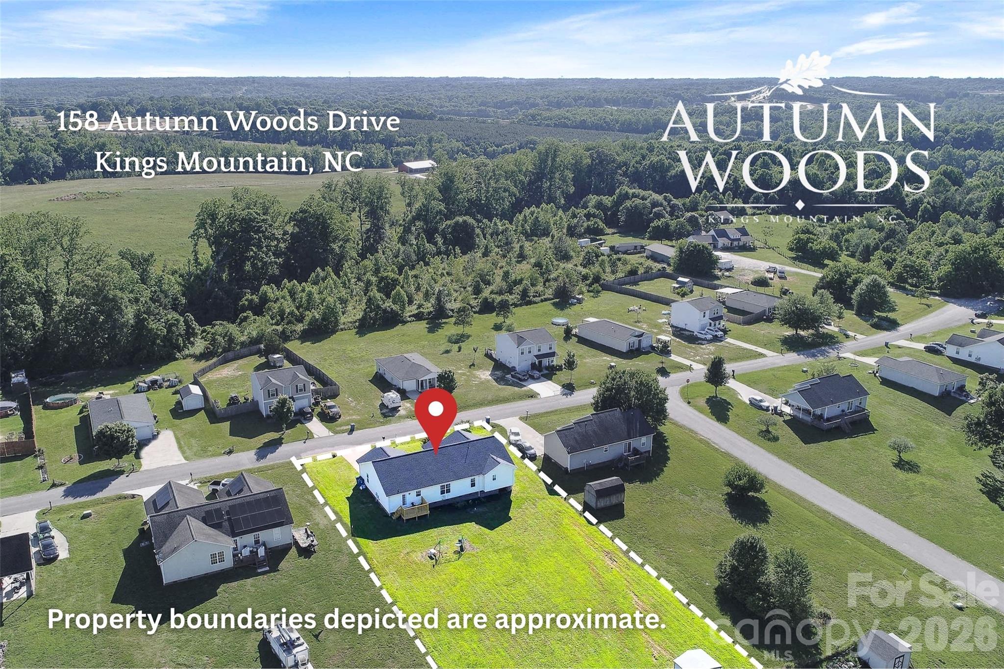Home for sale at 158 Autumn Woods Drive, Kings Mountain, NC — photo 31 of 31