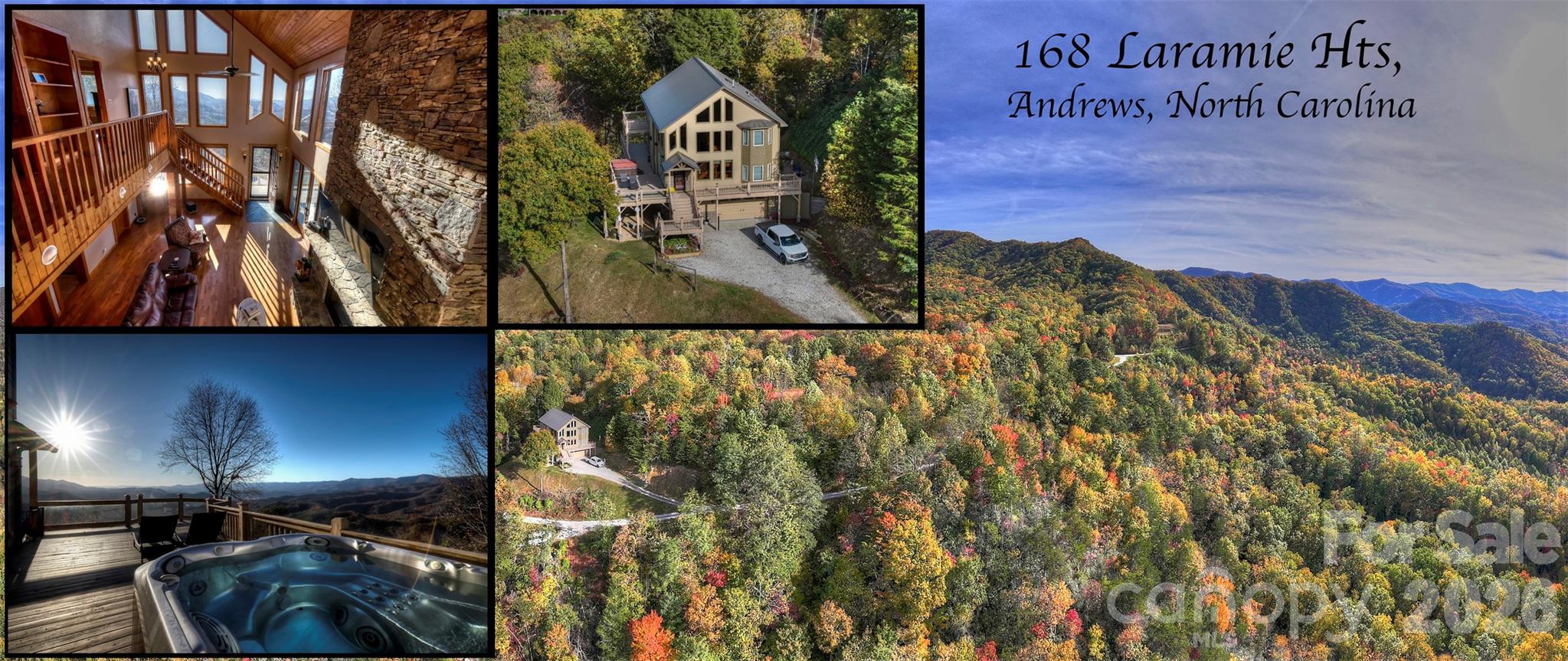 Exterior of 168 Laramie Heights, Andrews, NC