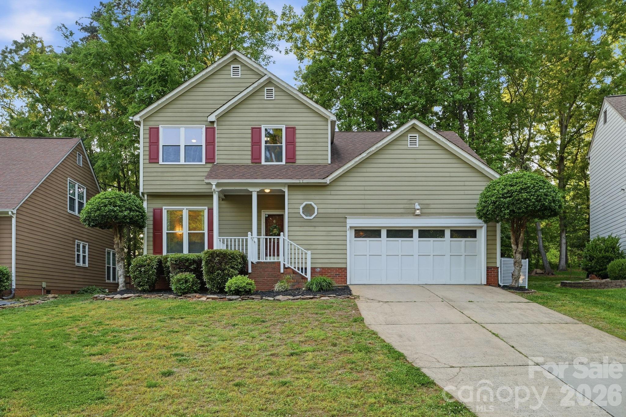 Exterior of 9732 Whitewood Trail, Charlotte, NC
