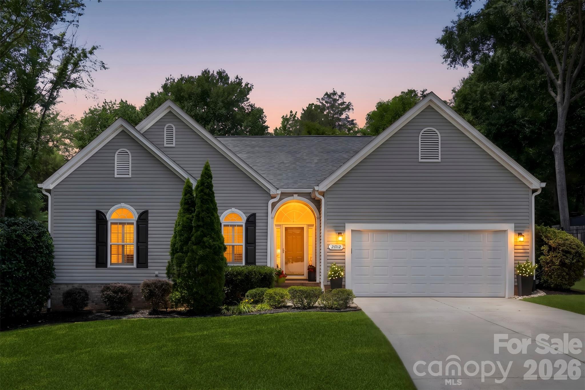 Exterior of 21012 Entrada Drive, Cornelius, NC