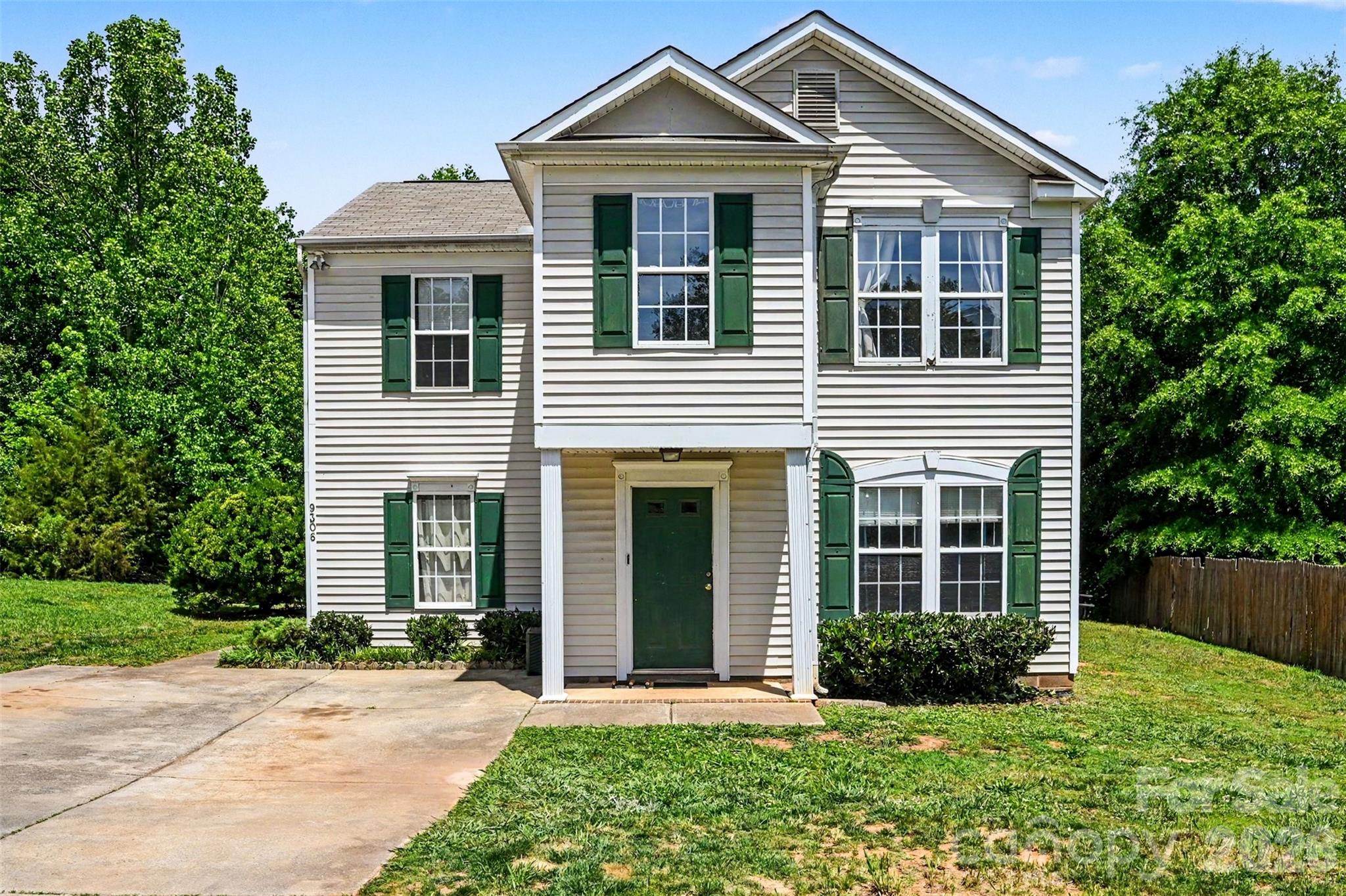 Exterior of 9306 Tiger Lily Lane, Charlotte, NC
