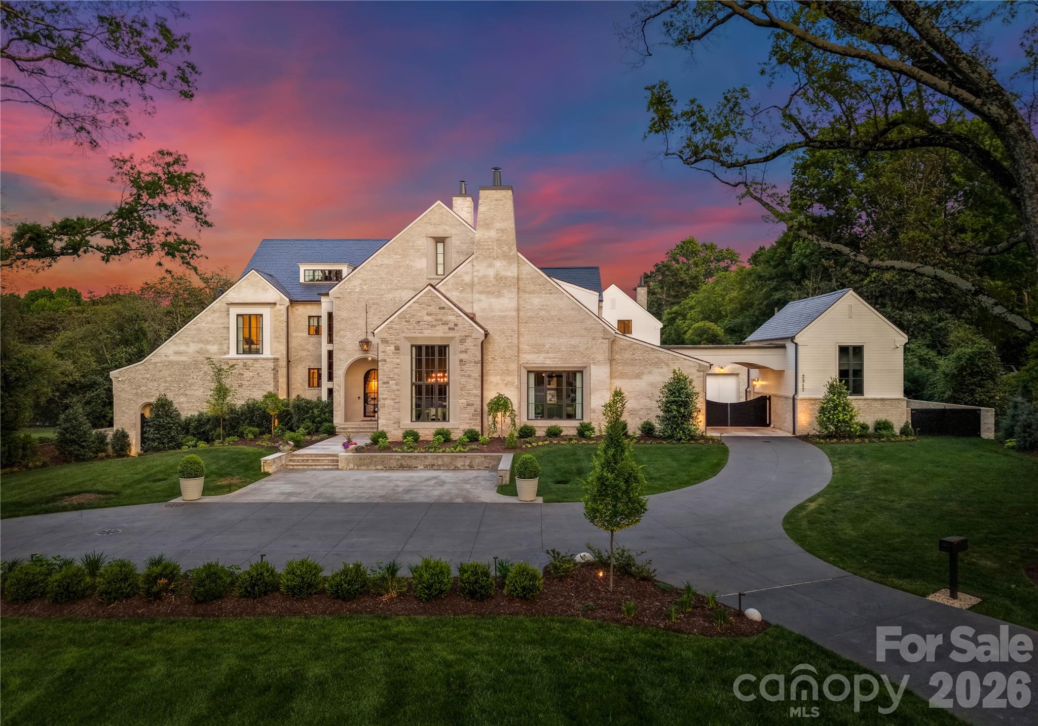 Exterior of 2317 Sharon Lane, Charlotte, NC