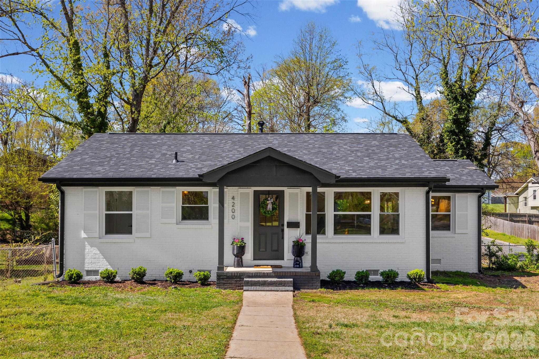 Exterior of 4200 Abbeydale Drive, Charlotte, NC
