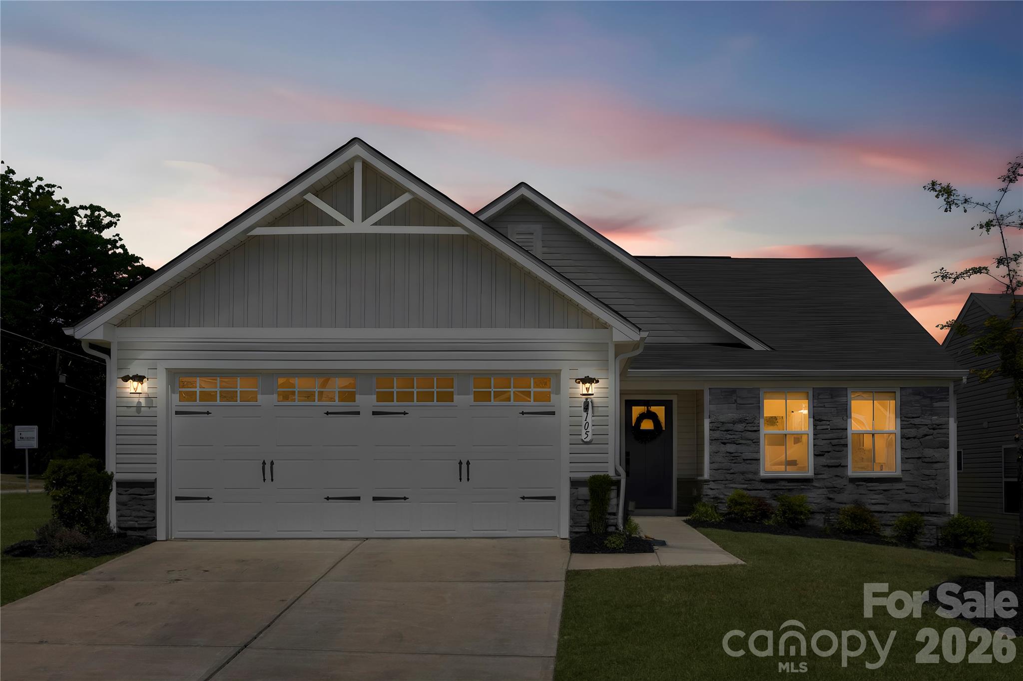 Exterior of 4105 Jones Creek Lane, Charlotte, NC