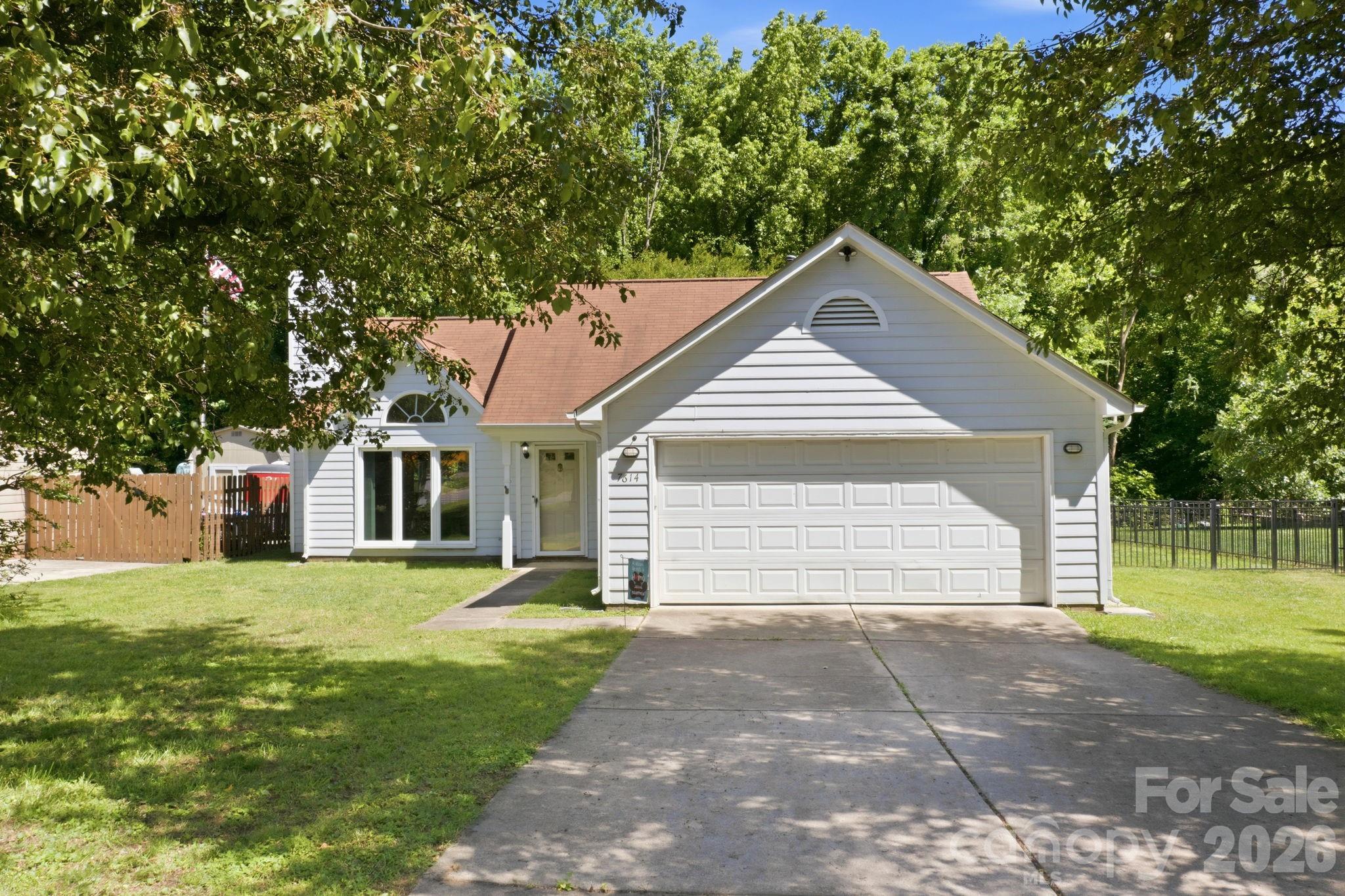 Exterior of 7614 Trotter Road, Charlotte, NC