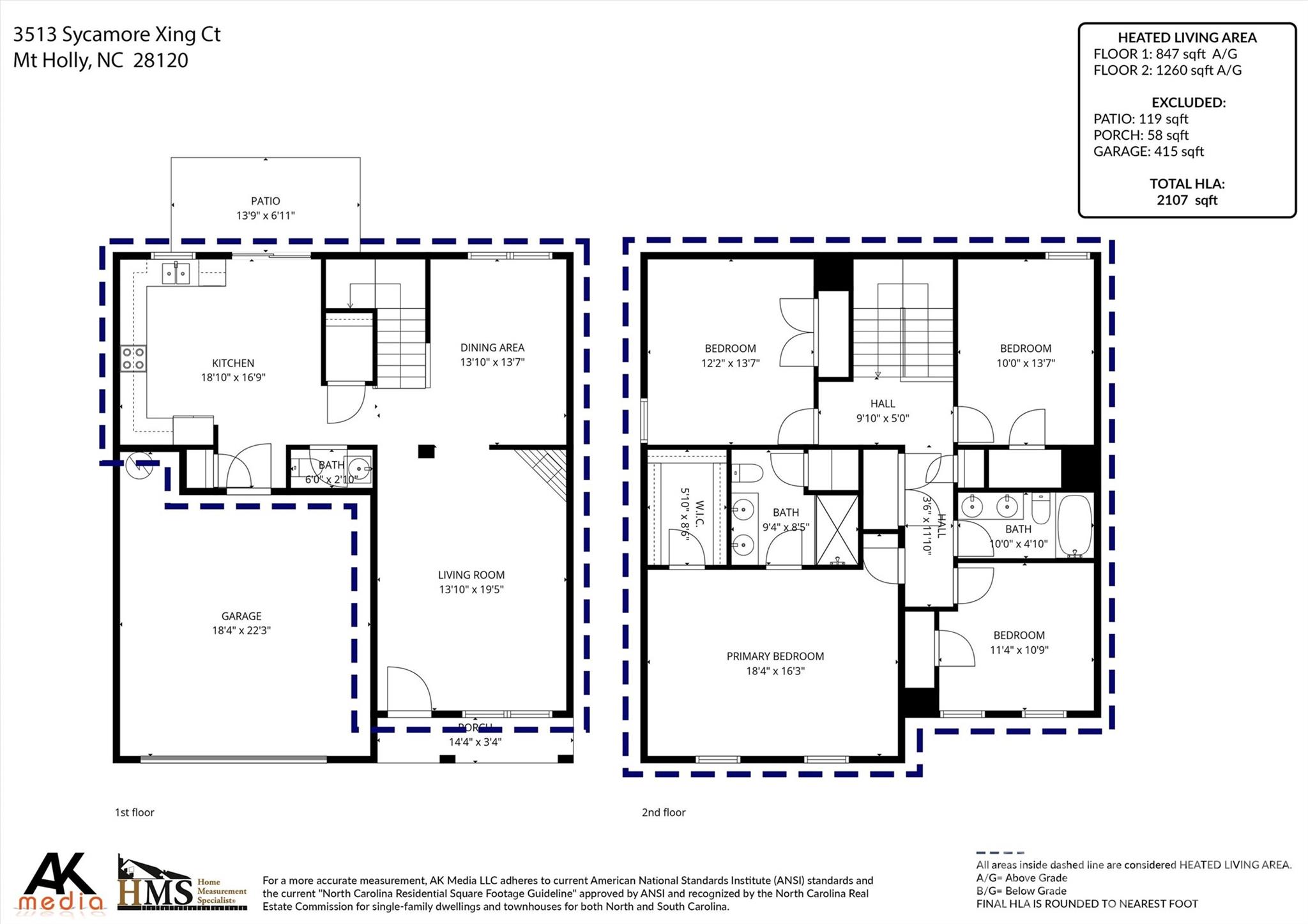 Photo 2 of 3513 Sycamore Crossing Court, Mount Holly, NC