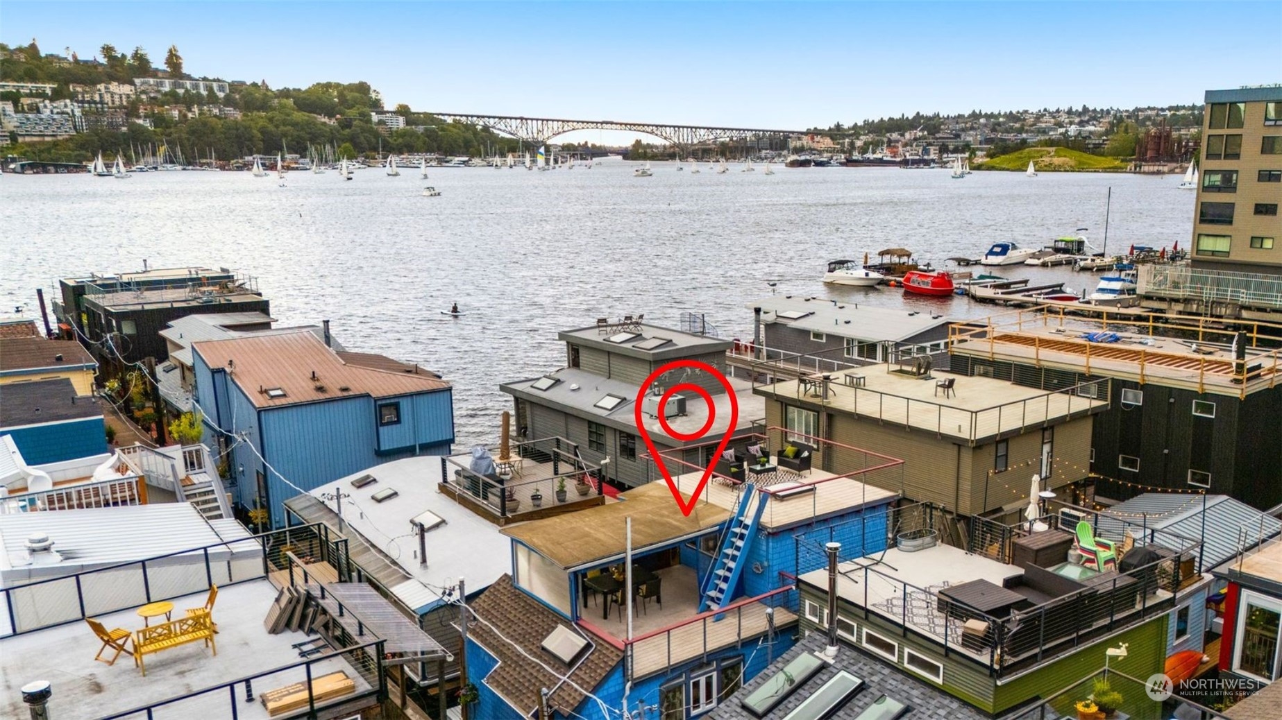 Seattle Floating Homes and Houseboats, Seattle WA