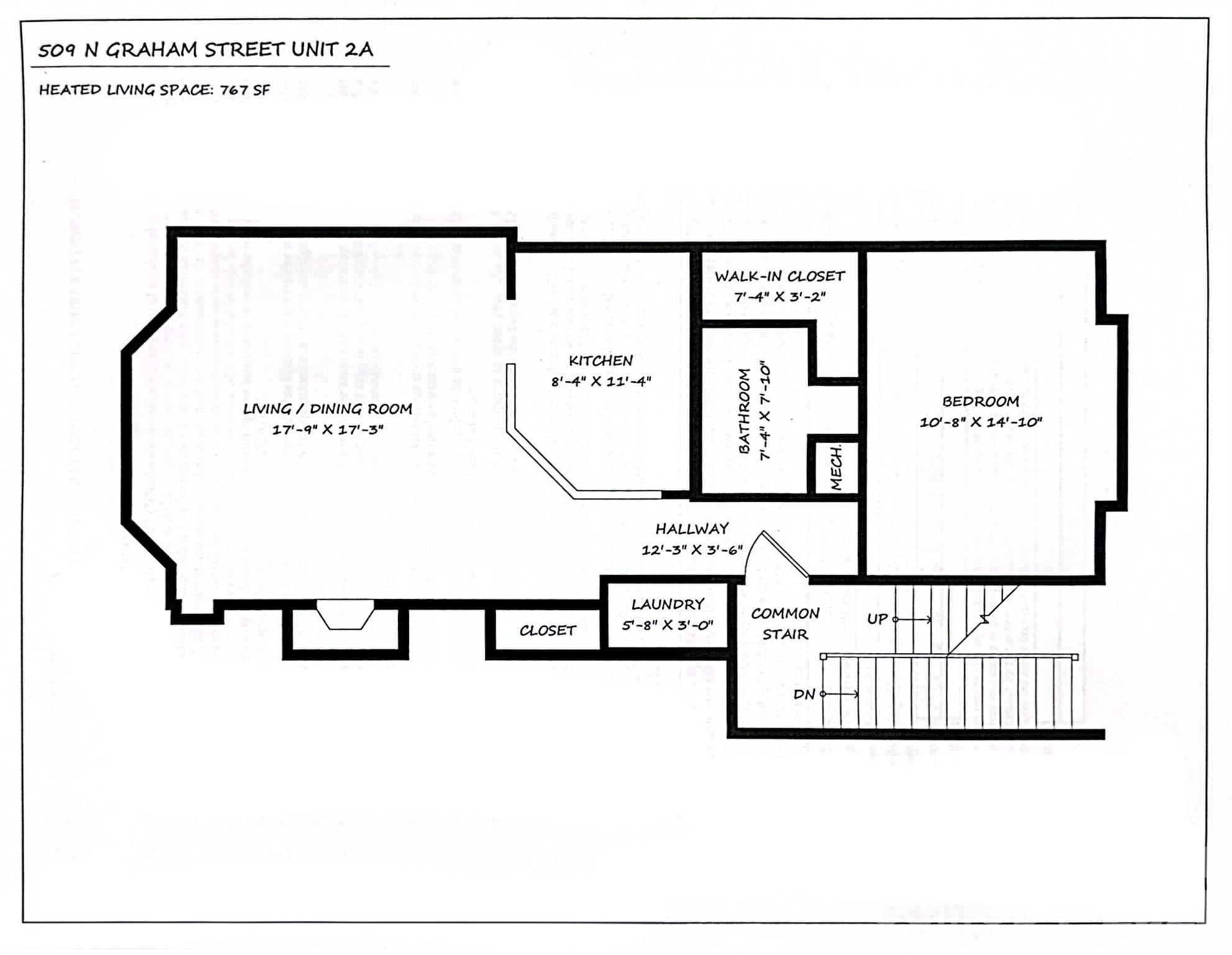 Photo 19 of 509 N Graham Street2A, Charlotte, NC
