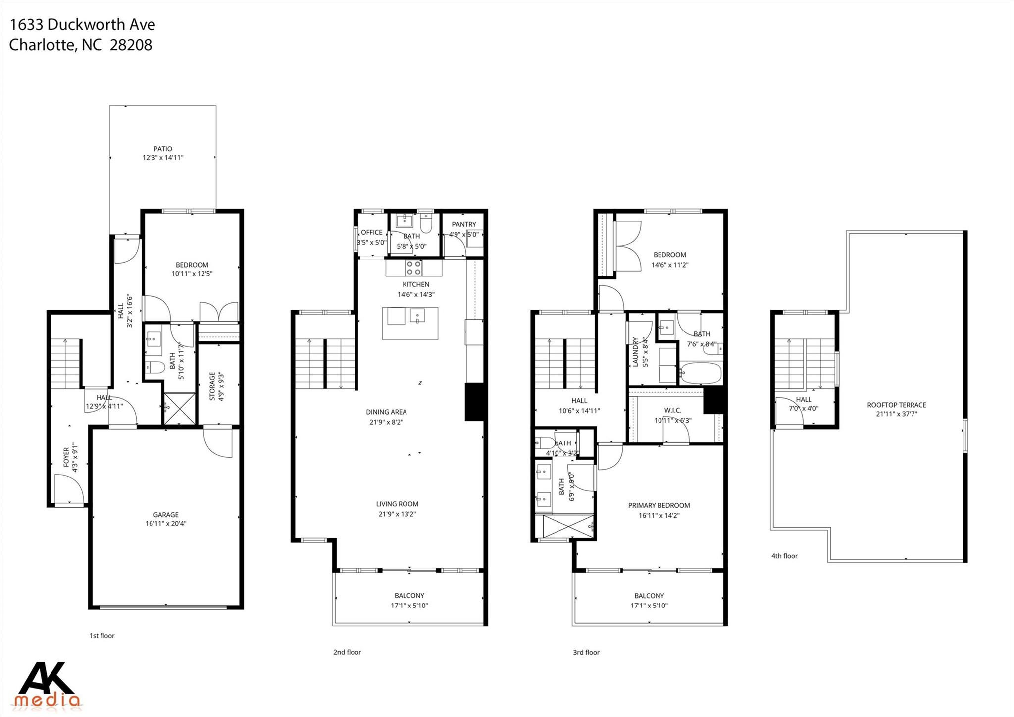 1633 Duckworth Avenue, Charlotte, NC - photo 40 of 41