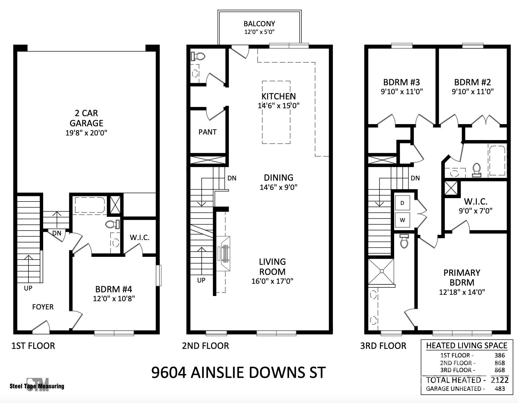 Photo 3 of 9604 Ainslie Downs Street, Charlotte, NC