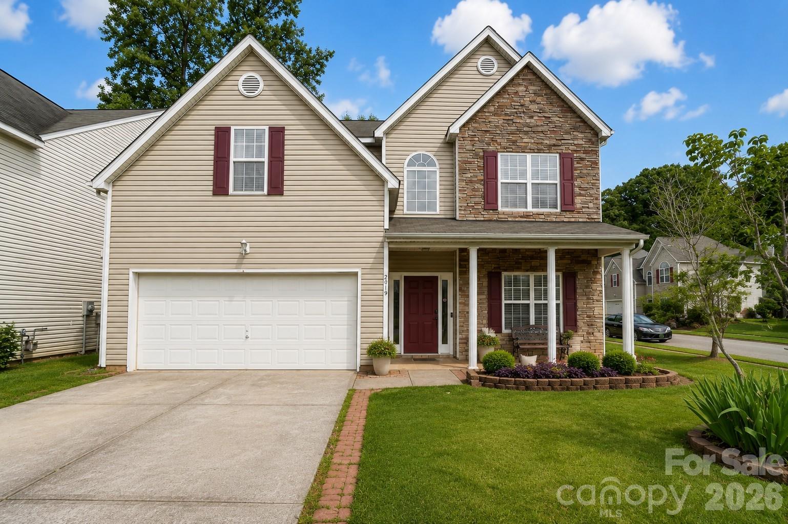 Home for sale at 2019 Aberglen Drive, Charlotte, NC — photo 1 of 33