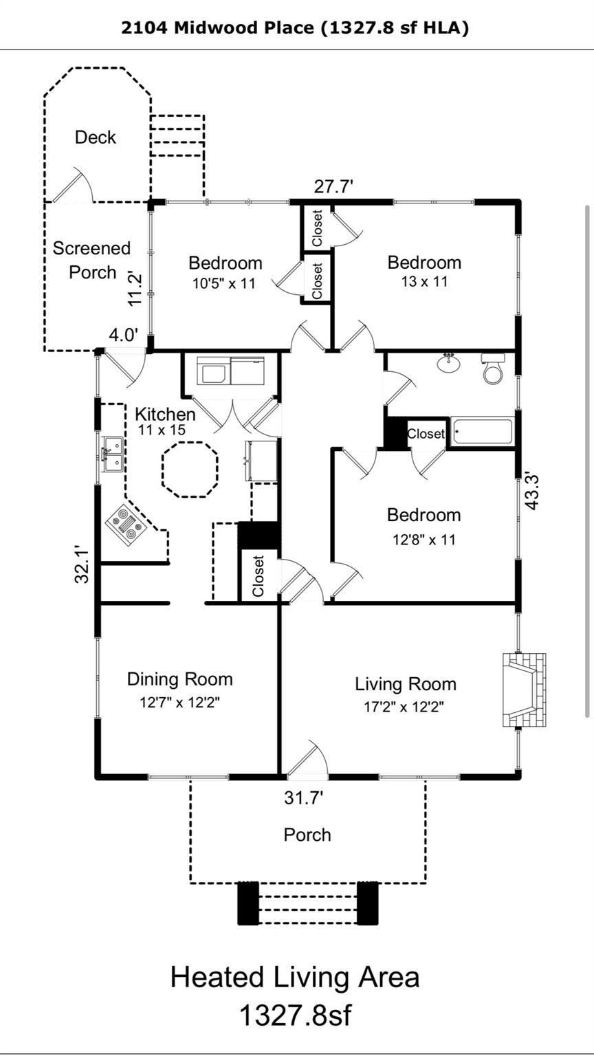 Photo 3 of 2104 Midwood Place, Charlotte, NC