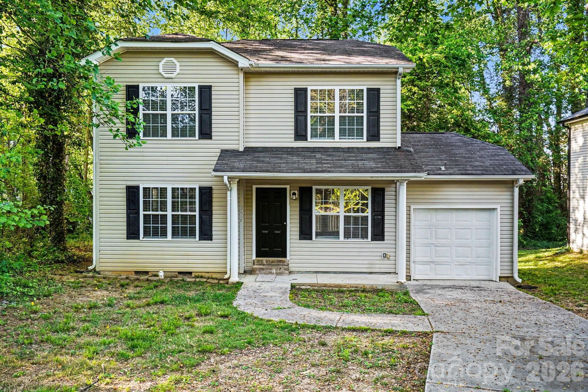 Exterior of 3409 Durham Lane, Charlotte, NC