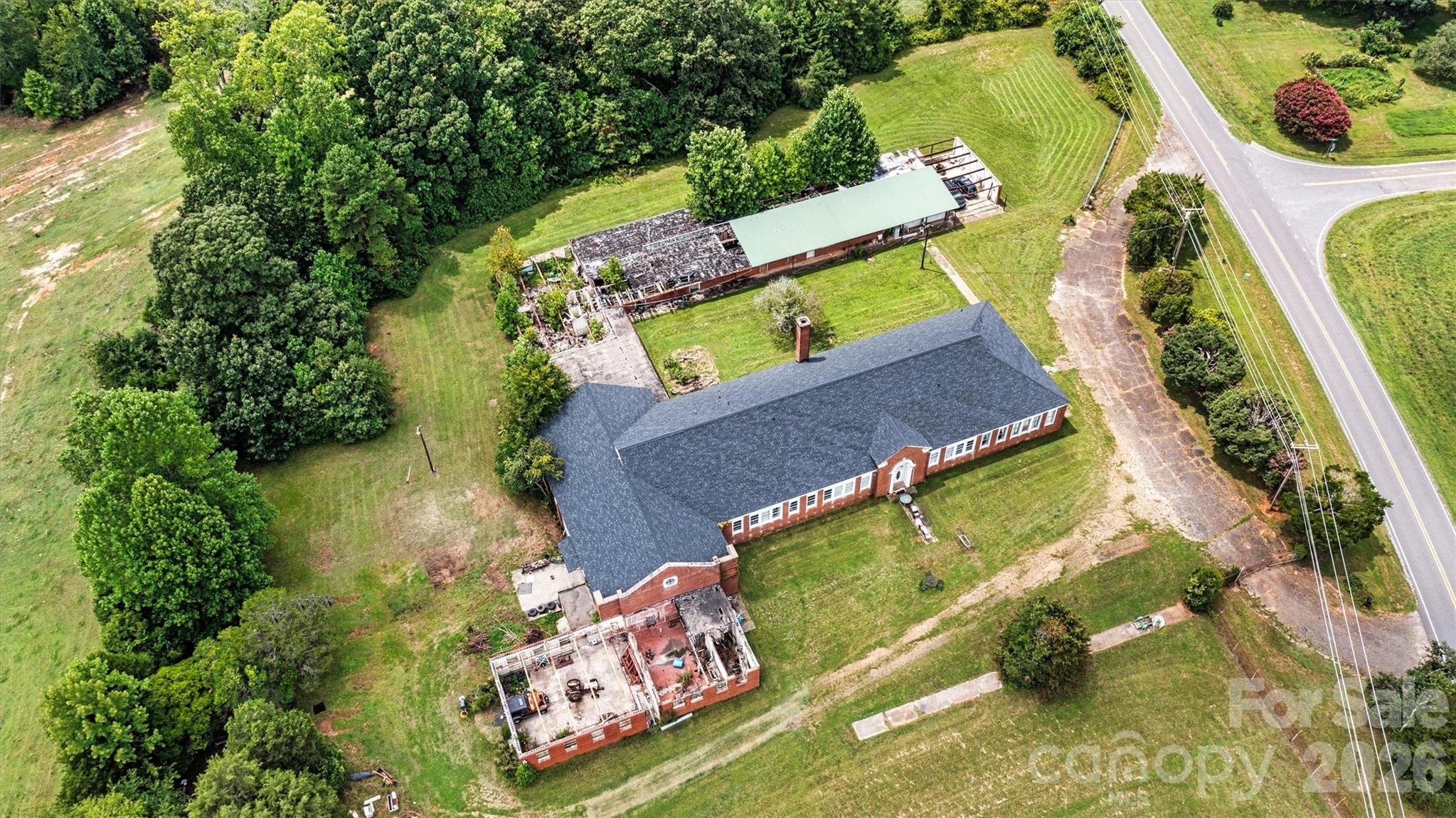 Exterior of 1318 Ostwalt Amity Road, Cleveland, NC
