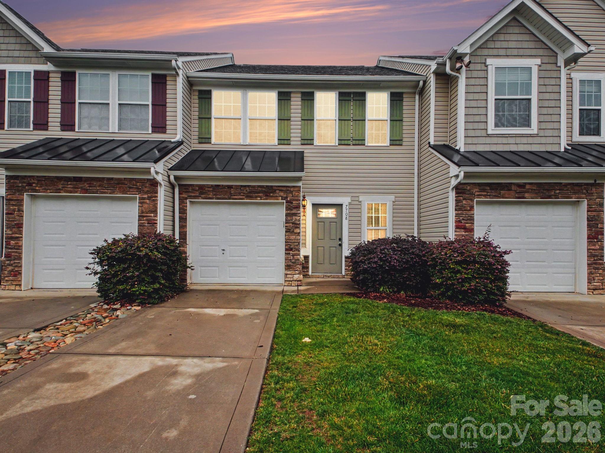 Exterior of 7708 Sweet Fern Way, Charlotte, NC