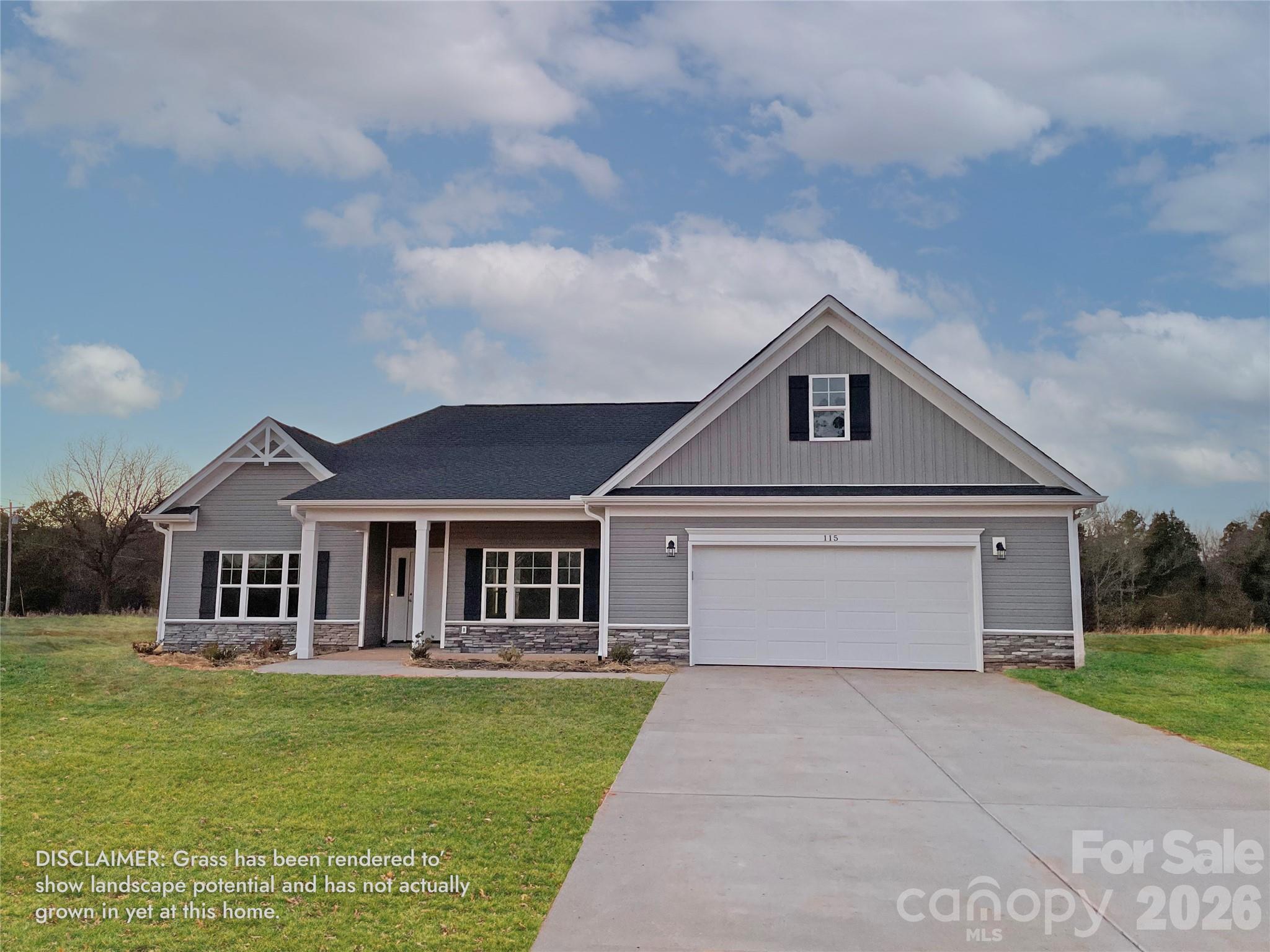 Exterior of 115 Windstone Crossing Trail, Troutman, NC