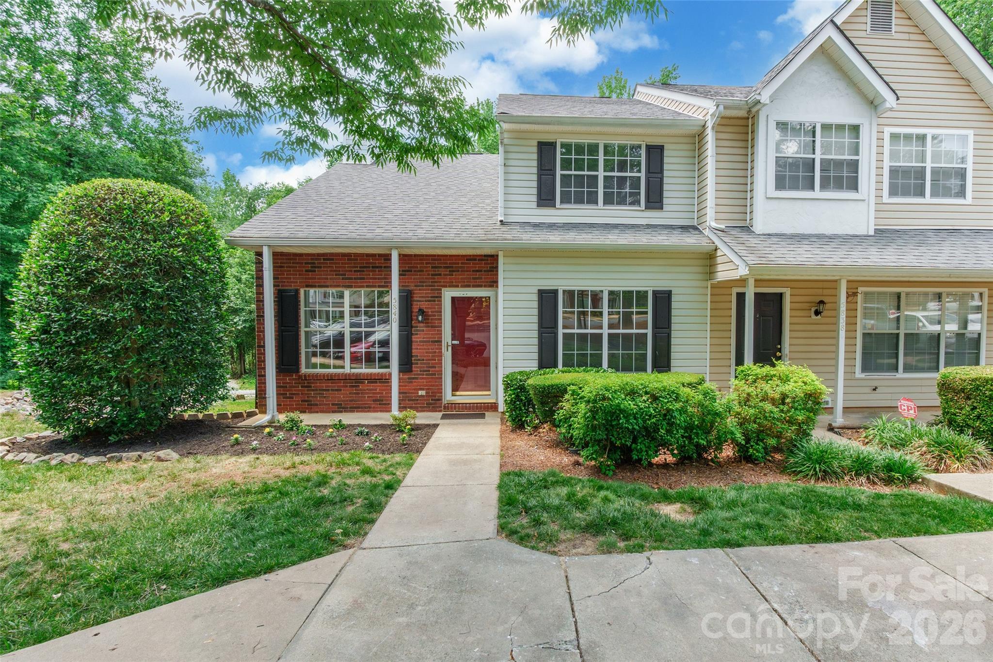 Exterior of 5840 Prescott Court, Charlotte, NC